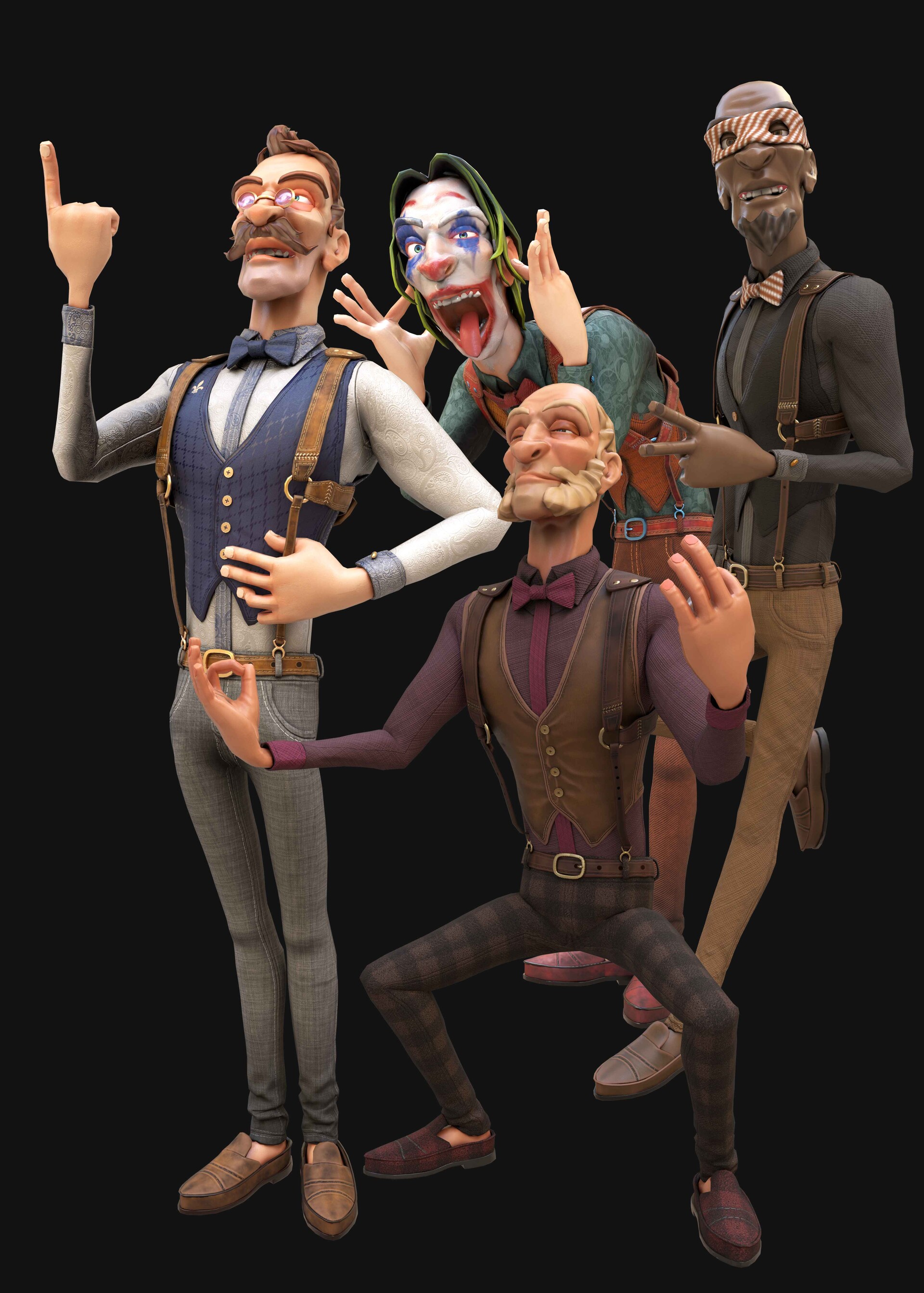 ArtStation - My 3D Characters Design Collection This Year