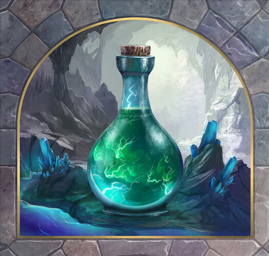 ArtStation - Strength Potion - 1 of 12 potions in puzzle