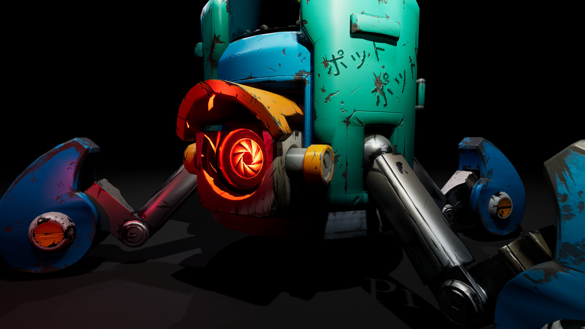 Aubry cabas - Robot aka "Potbot 420"