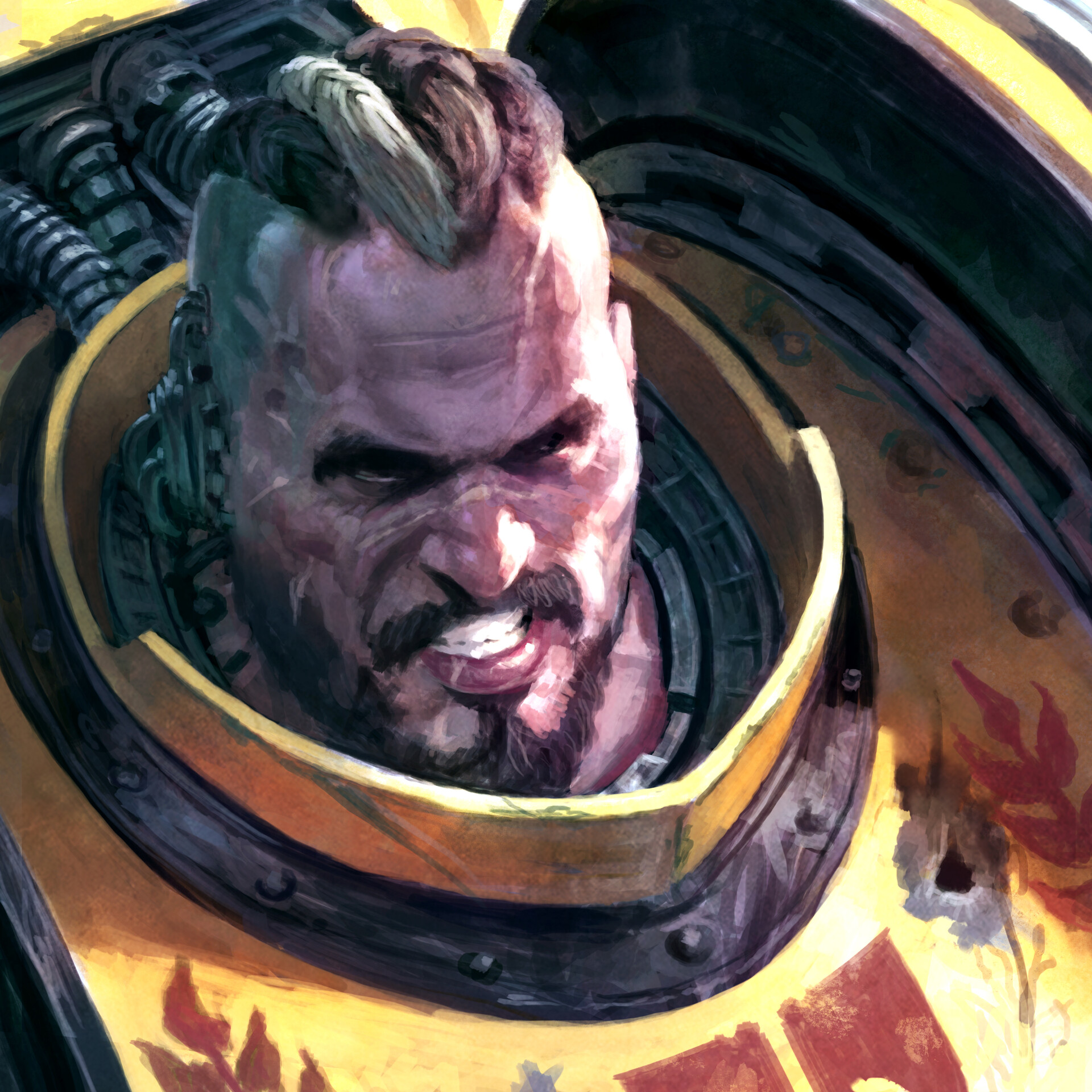 Diego Gisbert Llorens - Fafnir Rann, VIIth Legion Imperial Fists