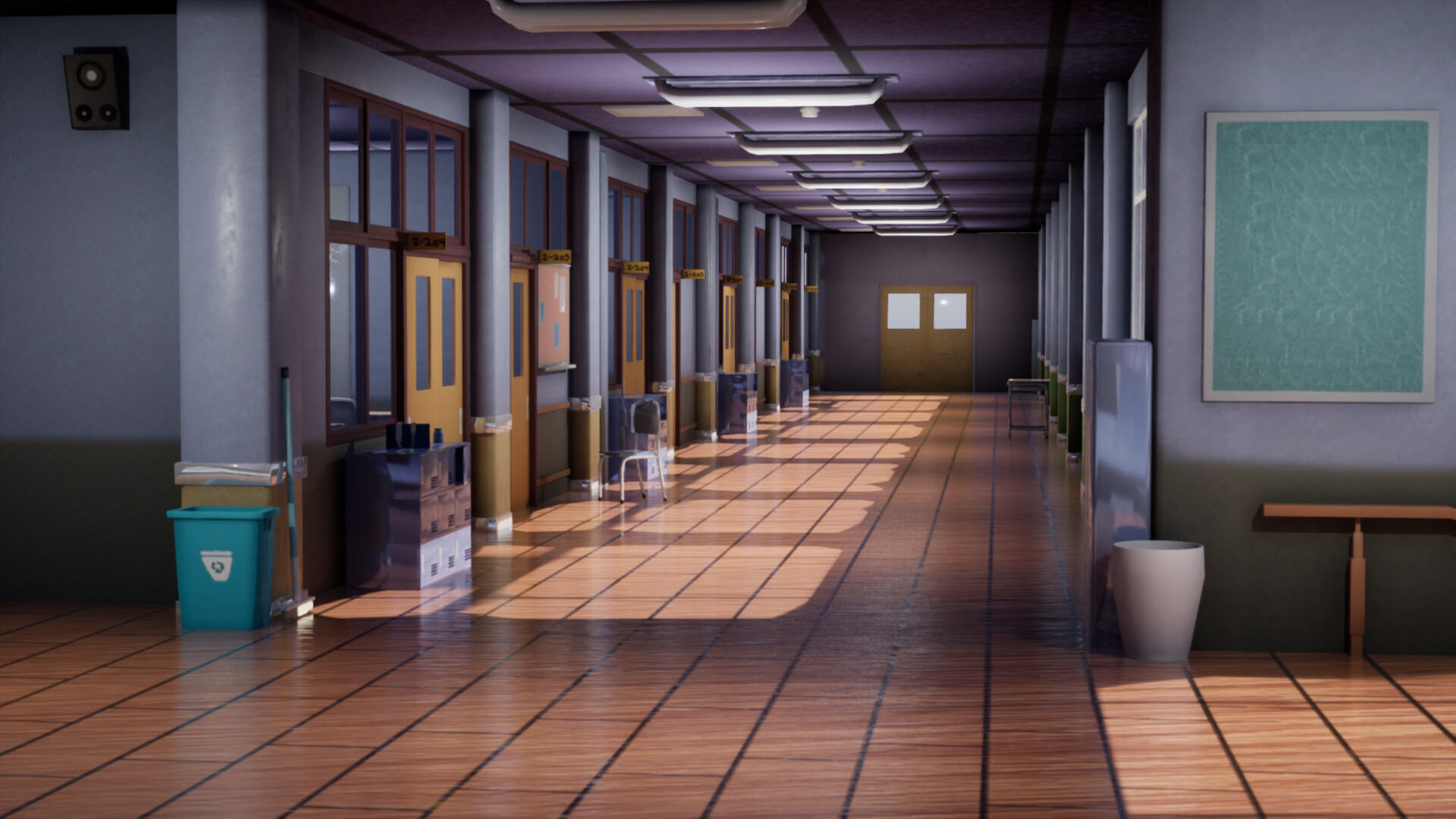 ArtStation - Anime Game Environment Project