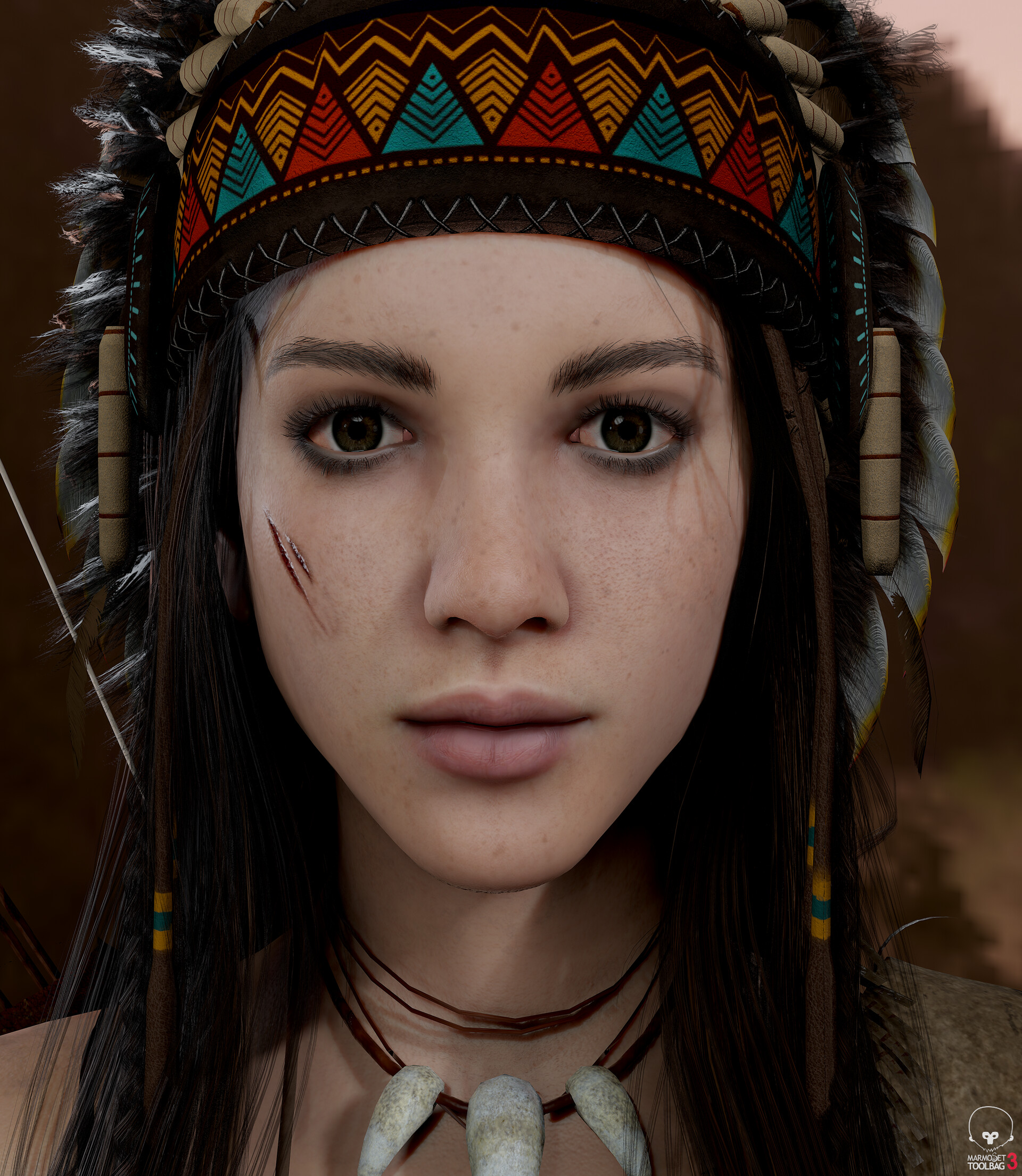 ArtStation - Sacheen-Game Ready Character