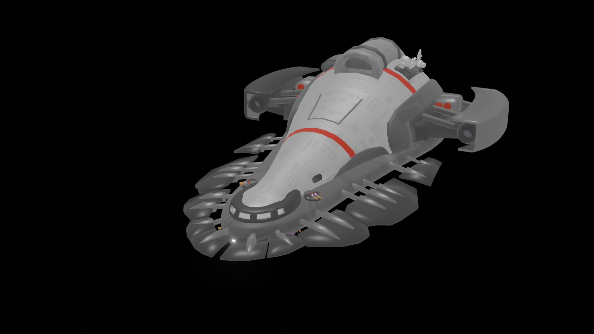 Ismael Muniz - Axalon, Beast Wars Ship