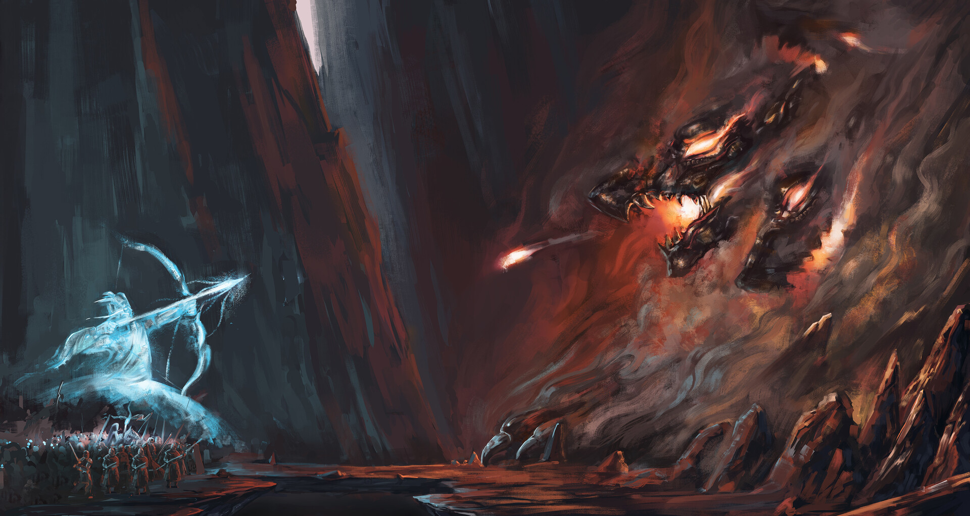 ArtStation - hell dog