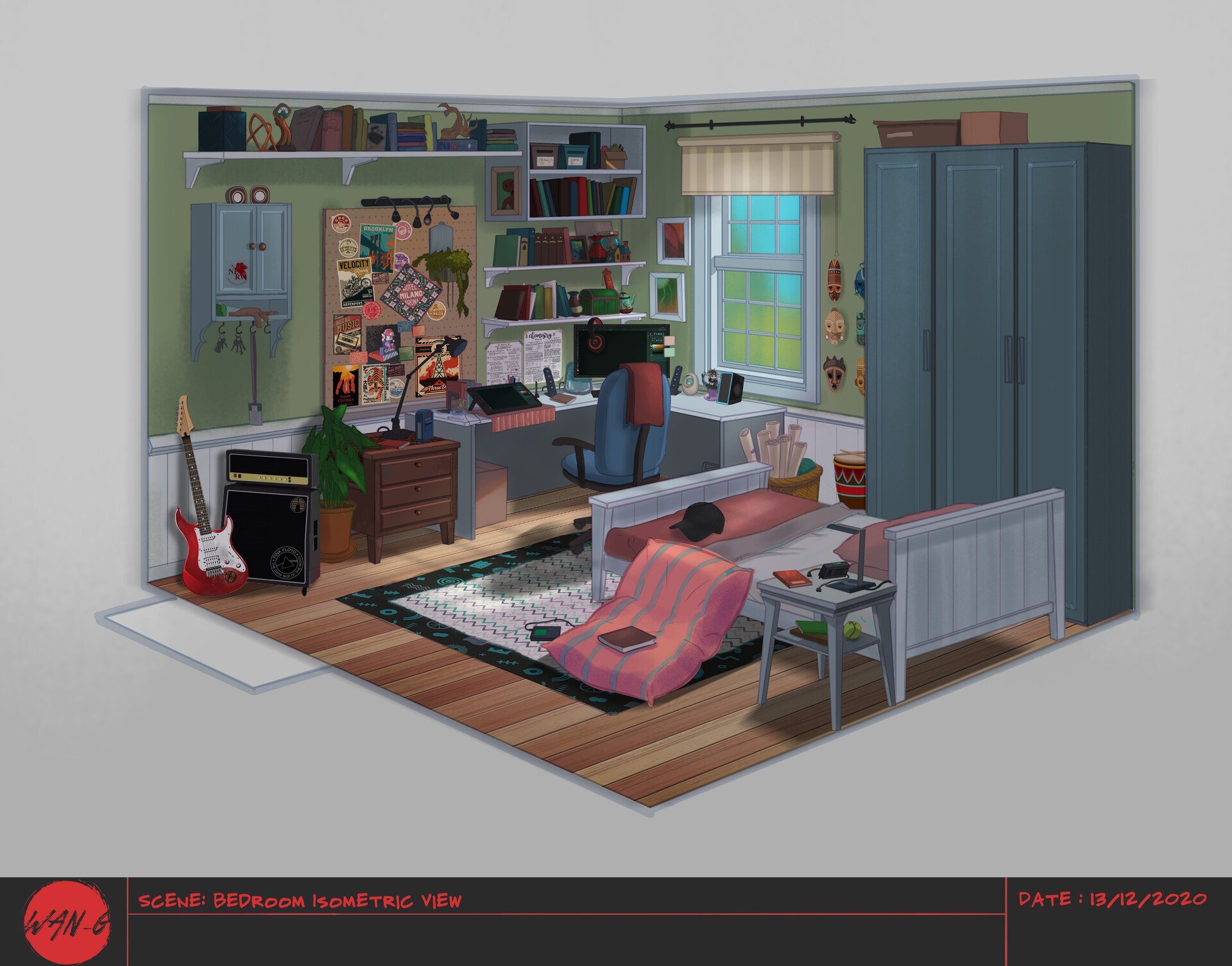 ArtStation - Room conceptart