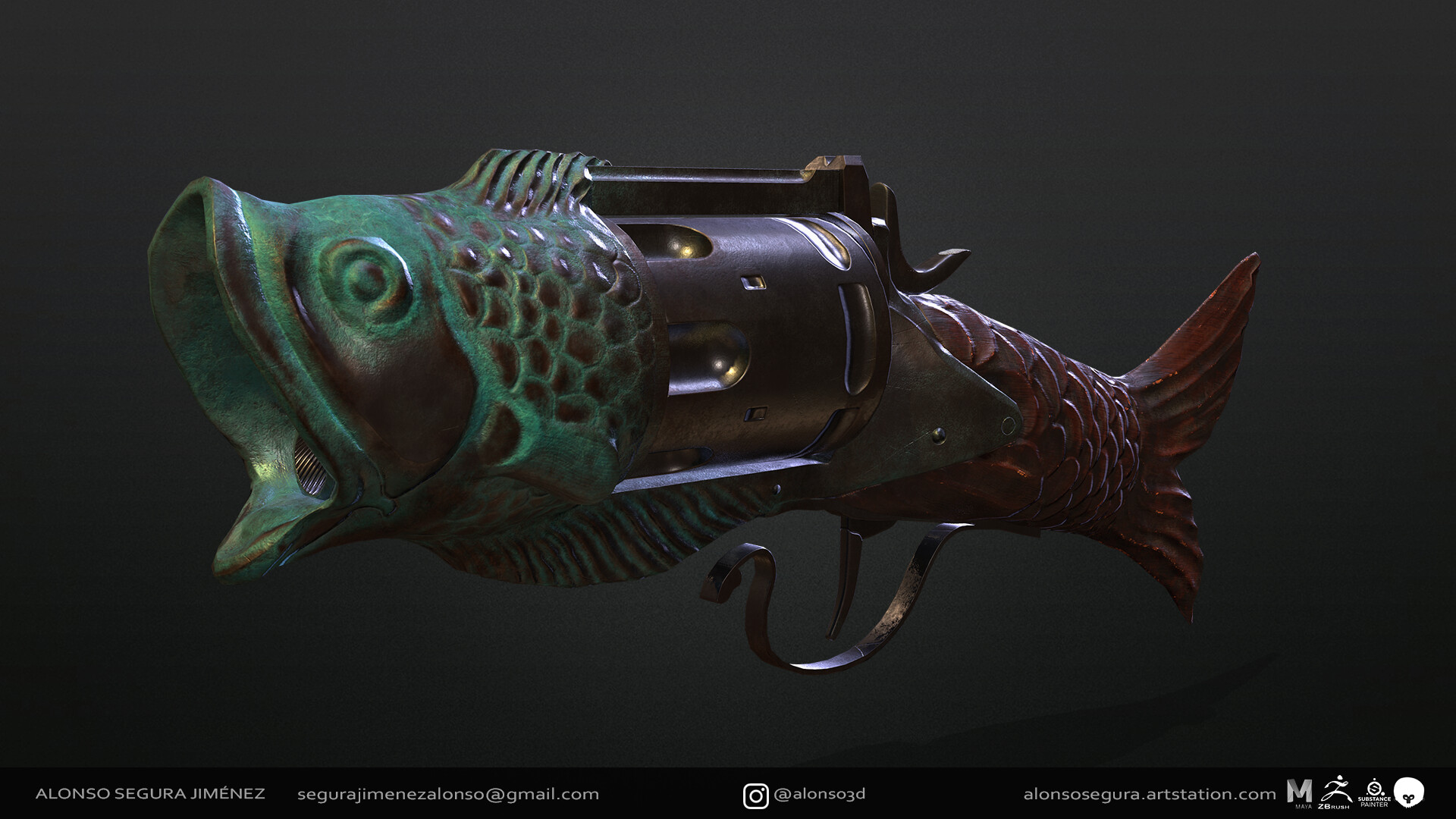 Alonso Segura Jiménez - Fish gun