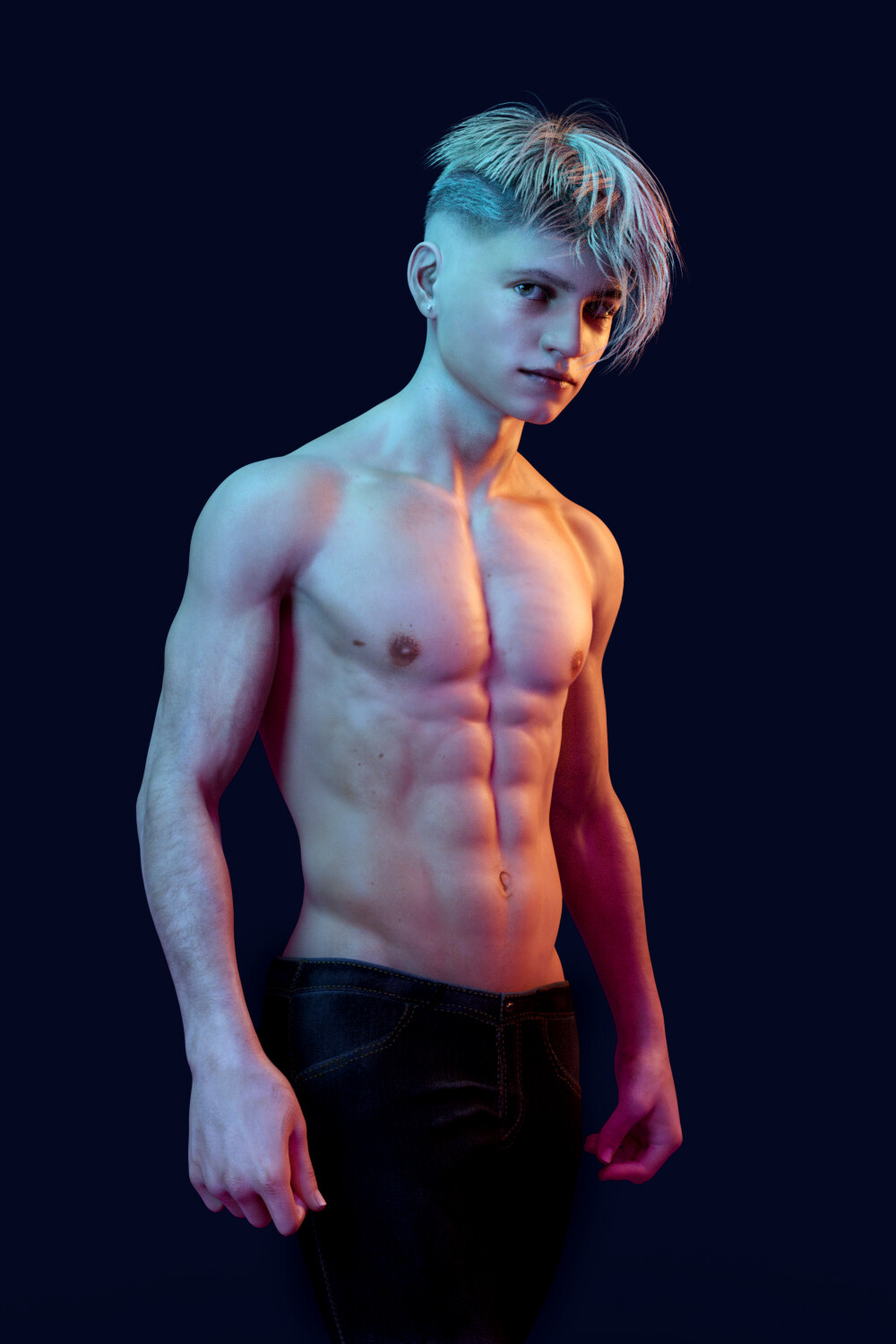 ArtStation - Daz3d teen. Boy character. Hair daz3d. Handsome teen ...