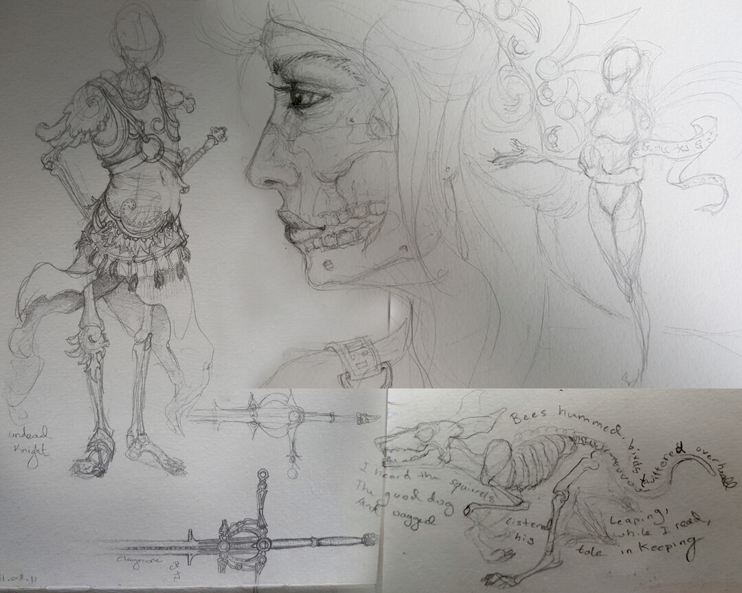 ArtStation - Studies - Skellies