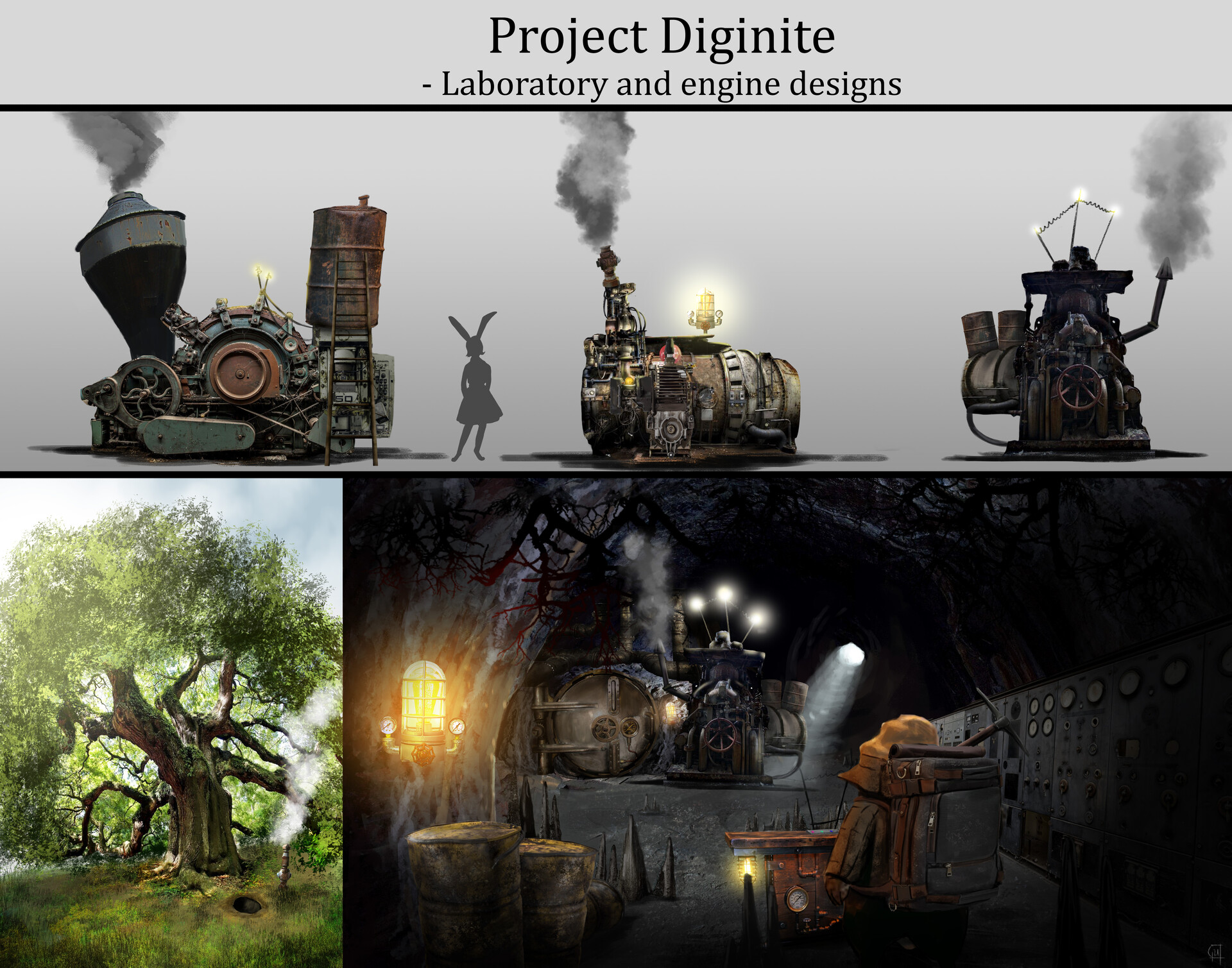 ArtStation - Laboratory - commission