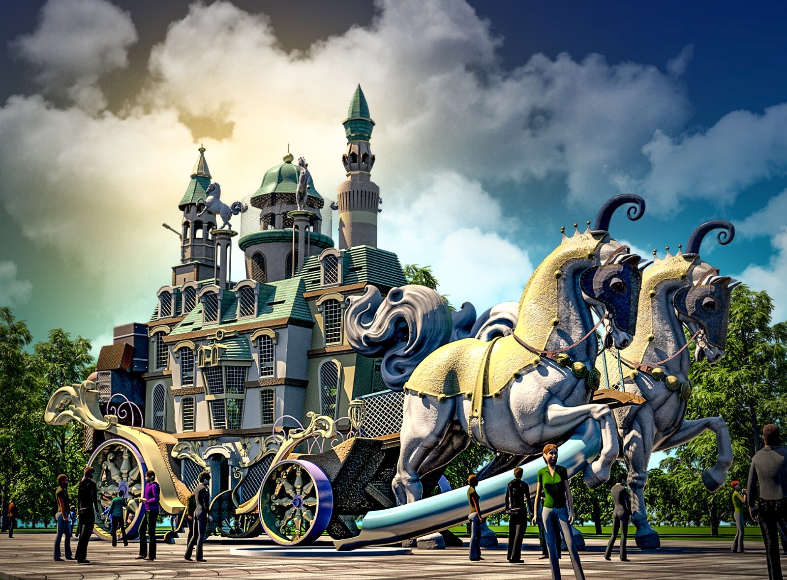 ArtStation - Game Area