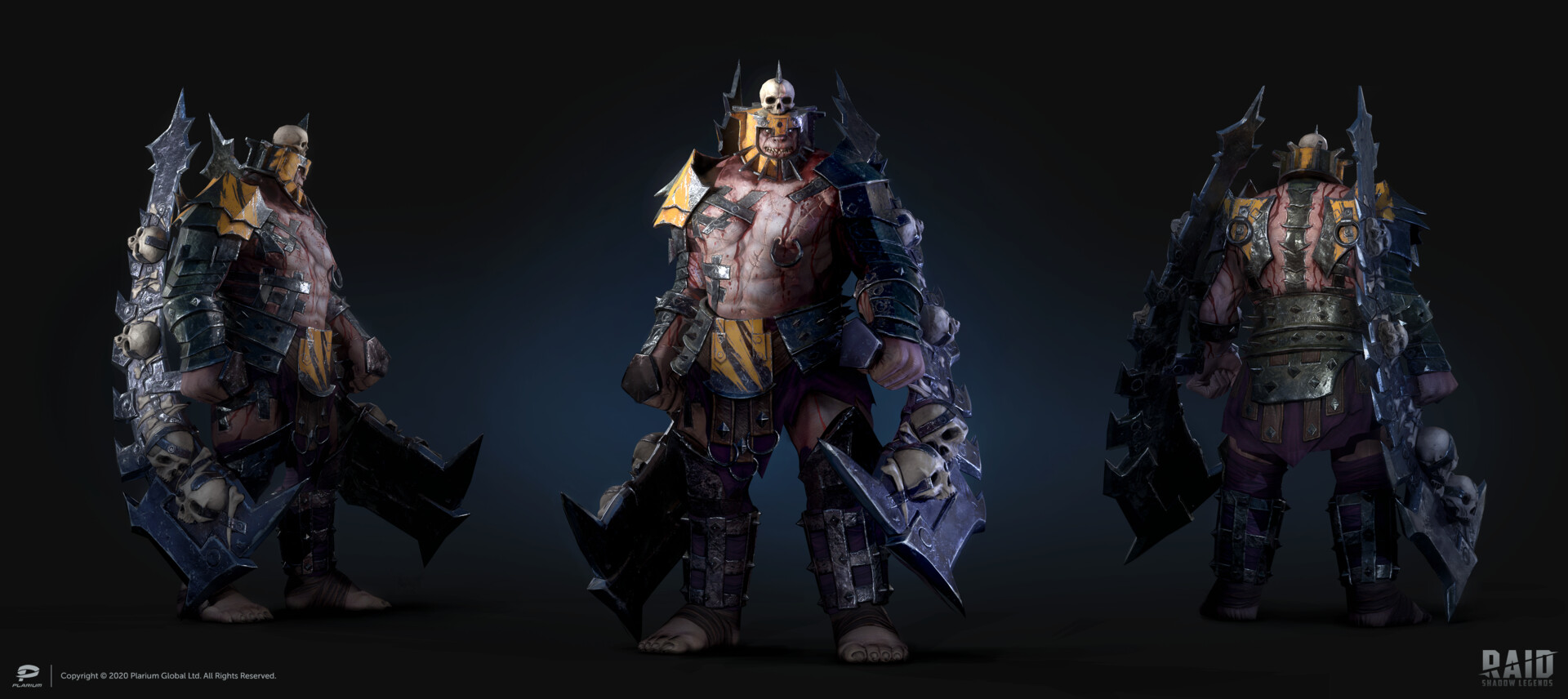 King Garog from Raid by Tamara Konstanchenko — ProUser.Me