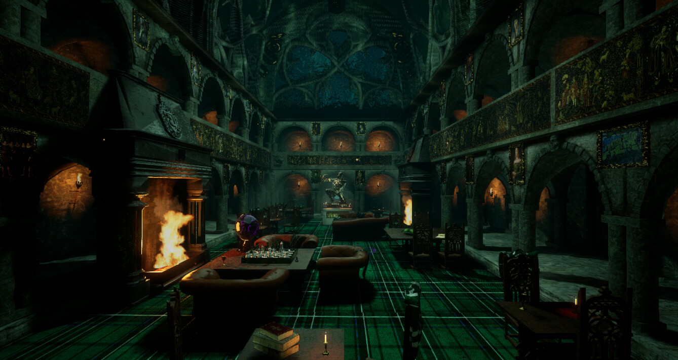 Slytherin Common Room Pottermore