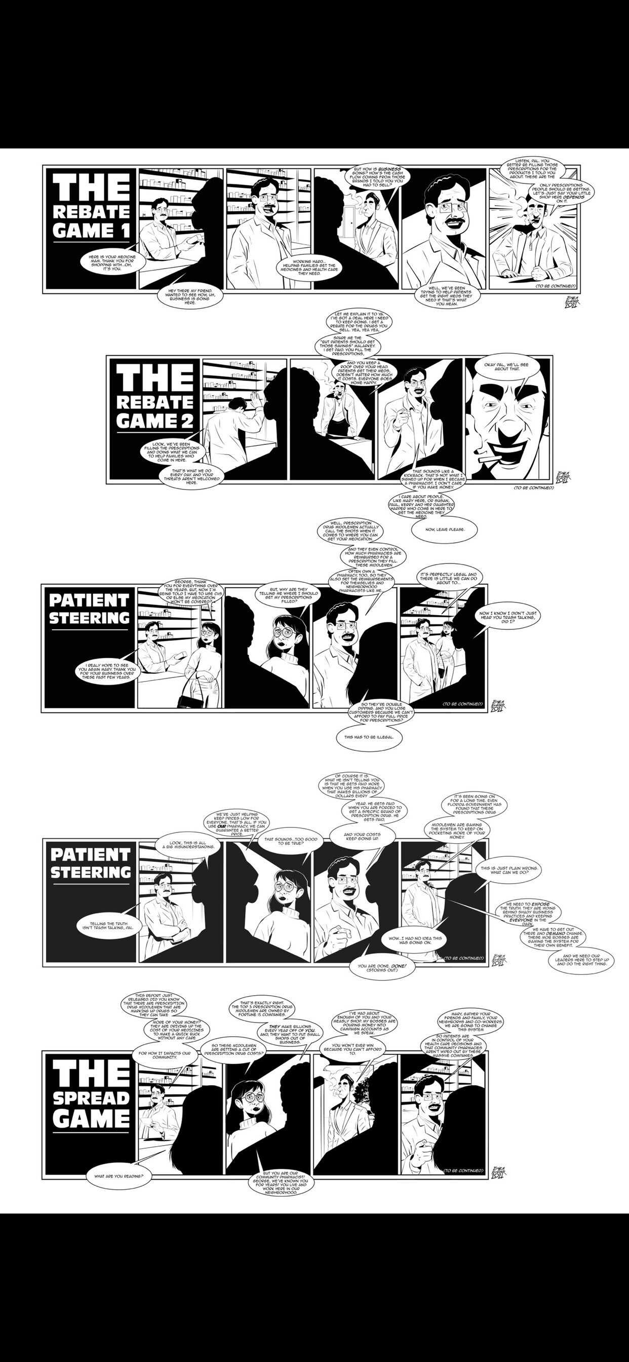 ArtStation - EDITORIAL - COMIC STRIPS