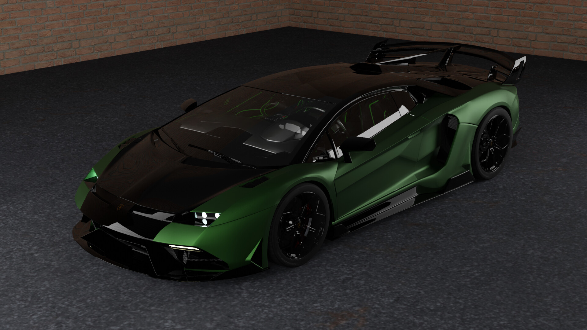 ArtStation - Mansory Lamborghini Aventador SVJ Cabrera