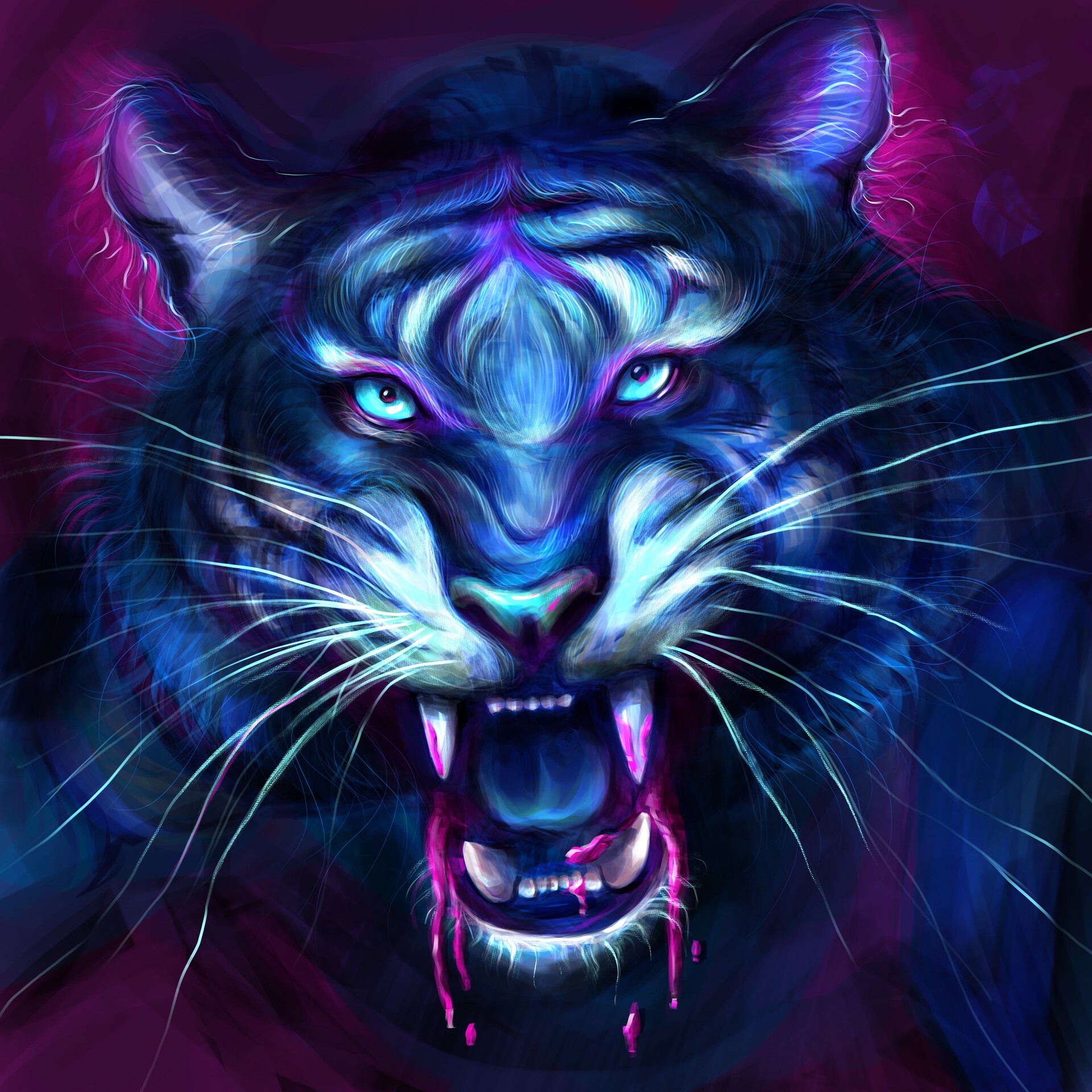 ArtStation - Wild Tiger Blu