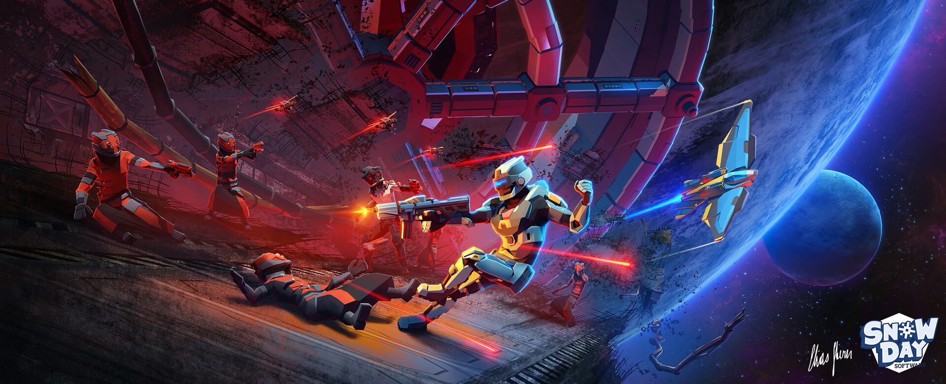 ArtStation - Space Station Sprint