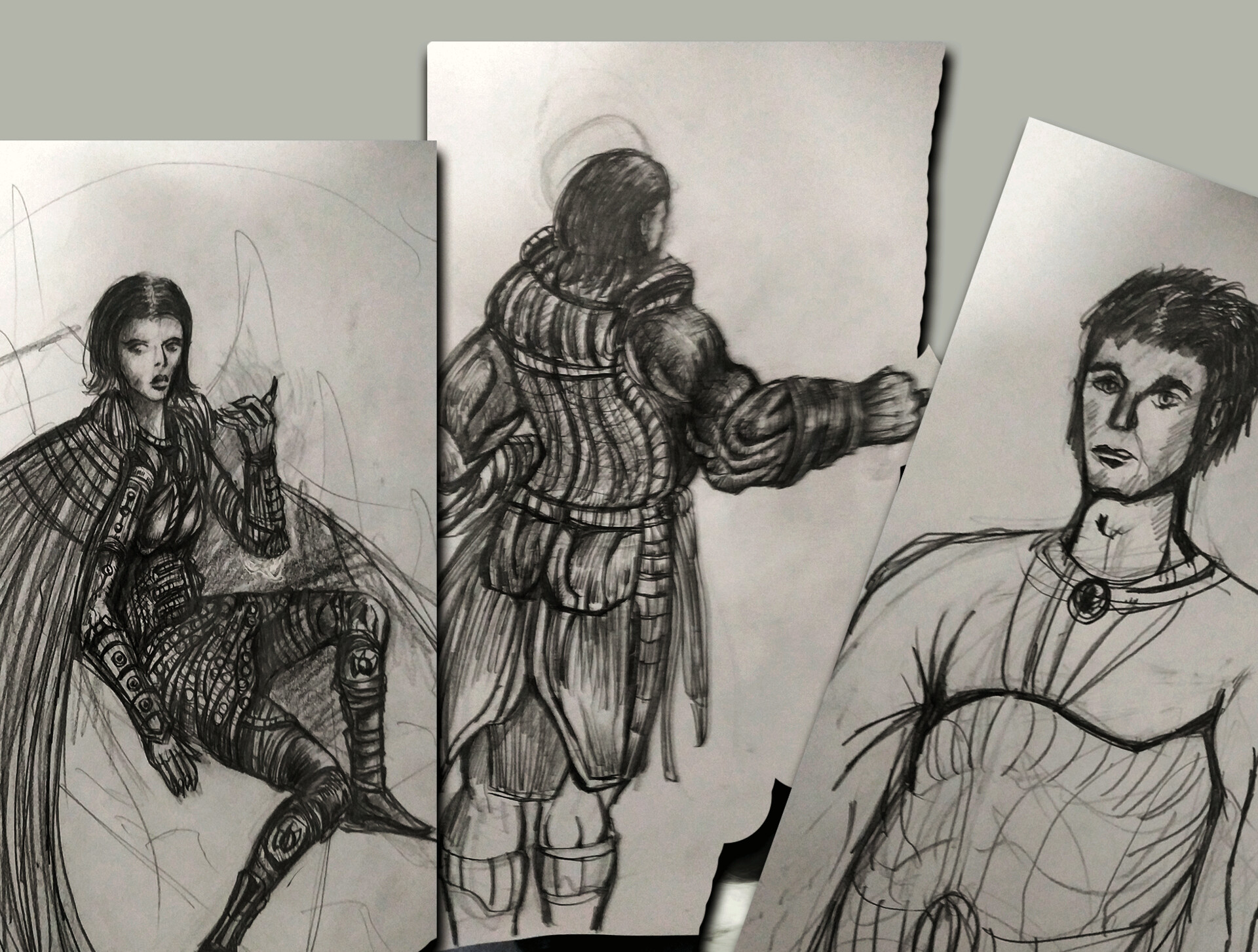 ArtStation - Drawing from Fantasy - Exercises