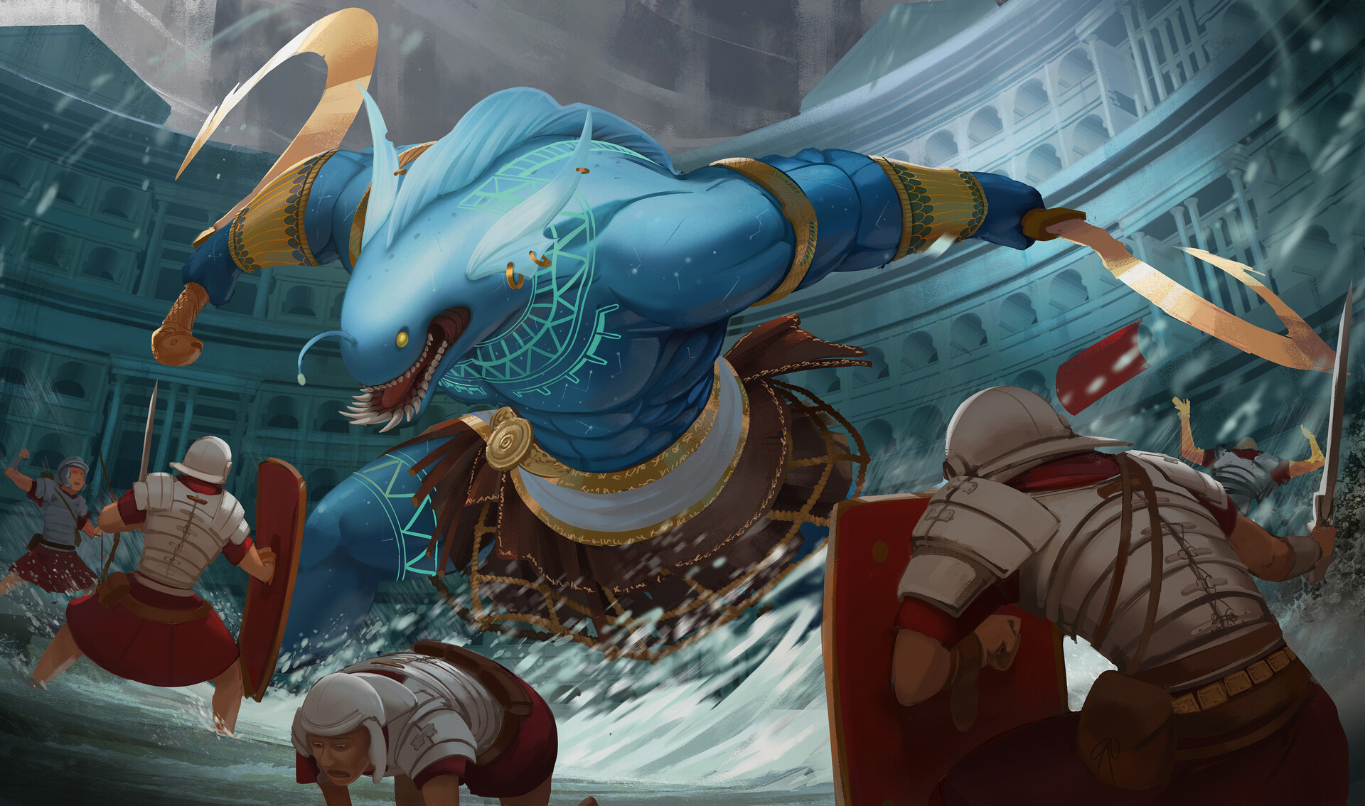 ArtStation - God of Sea