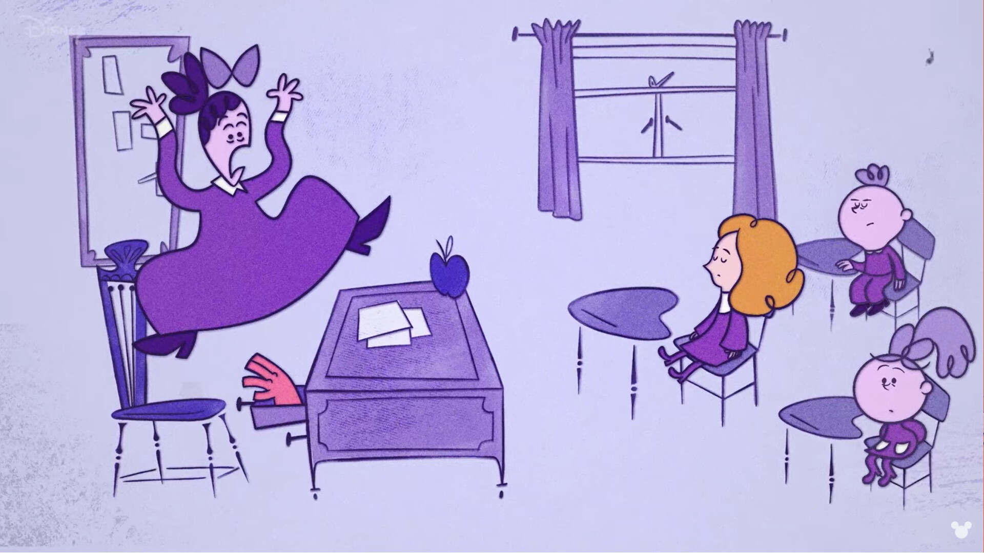 Rob Miller - Background Art - Disney + - Untold with Leslie Iwerks