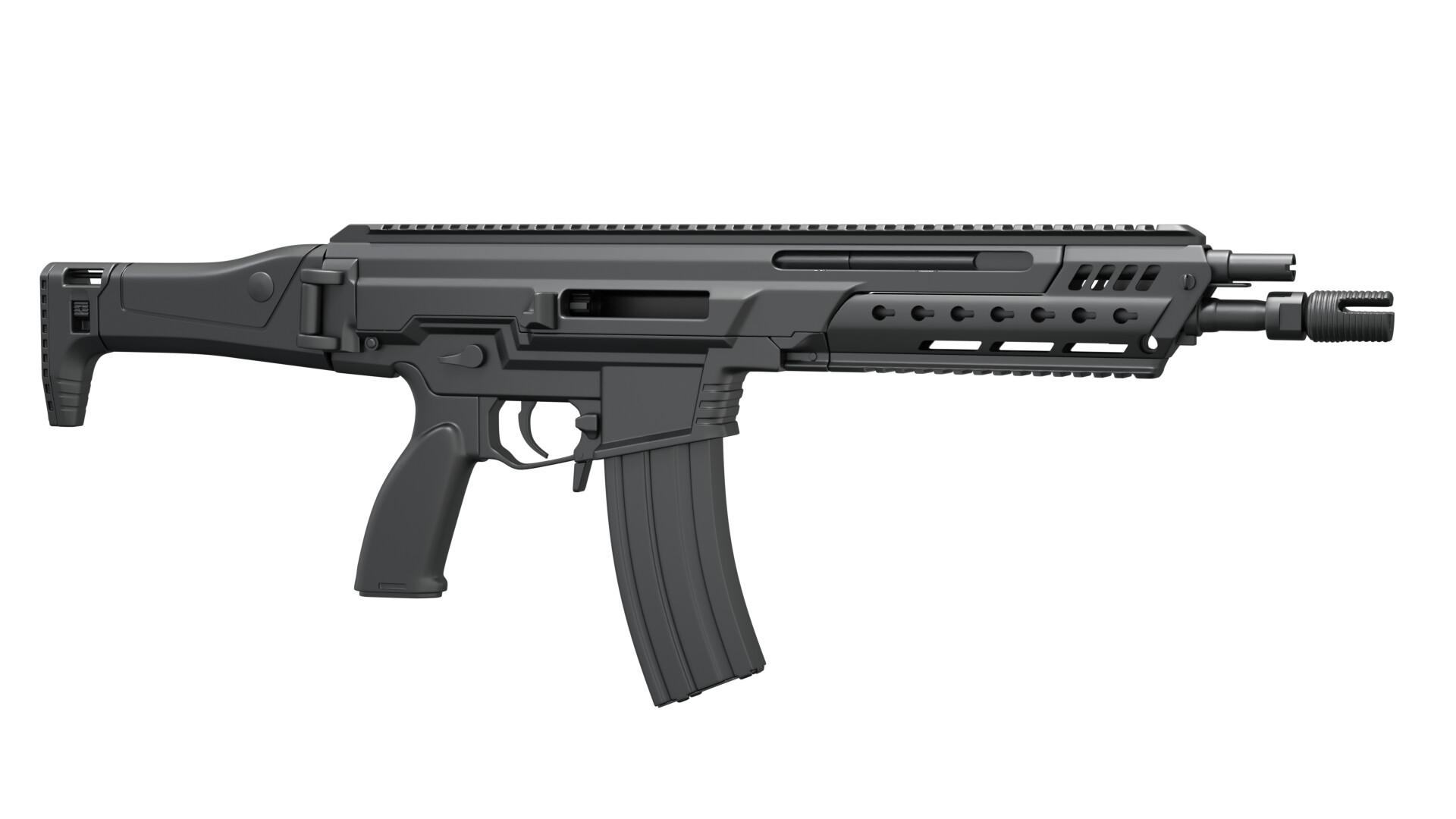 Deeder - HK 433 assault rifle high poly