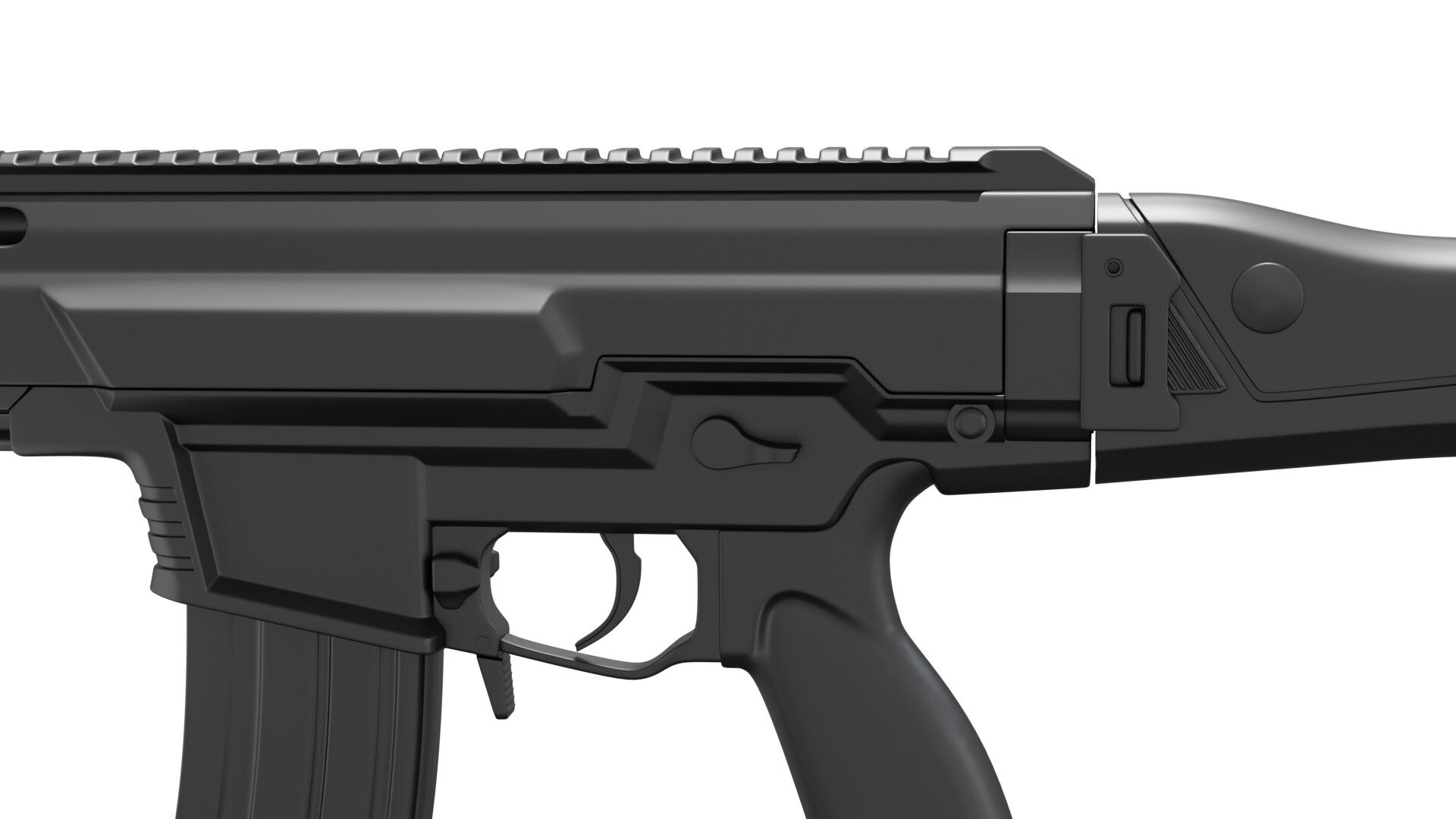 Deeder - HK 433 assault rifle high poly
