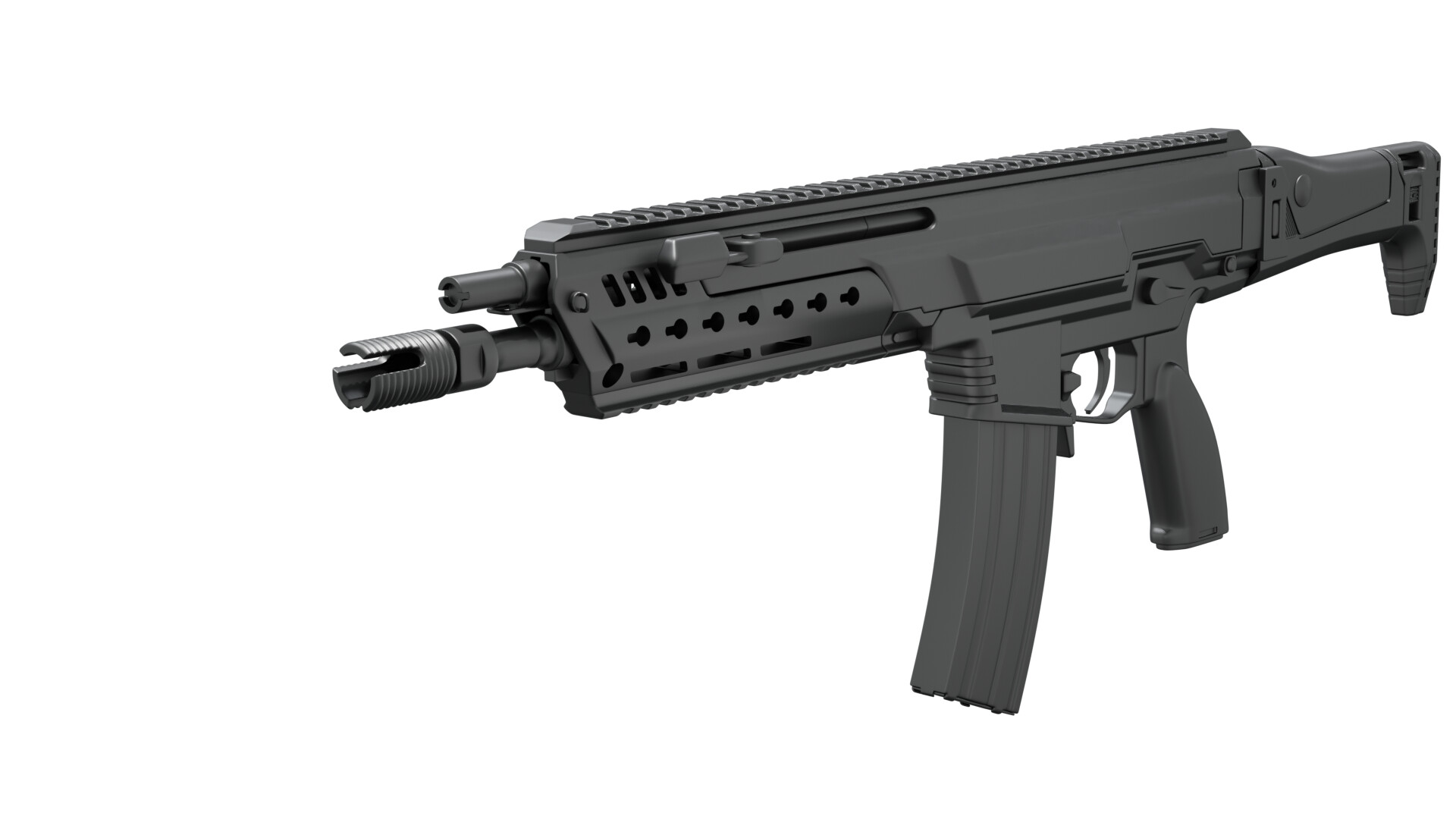 Deeder - HK 433 assault rifle high poly
