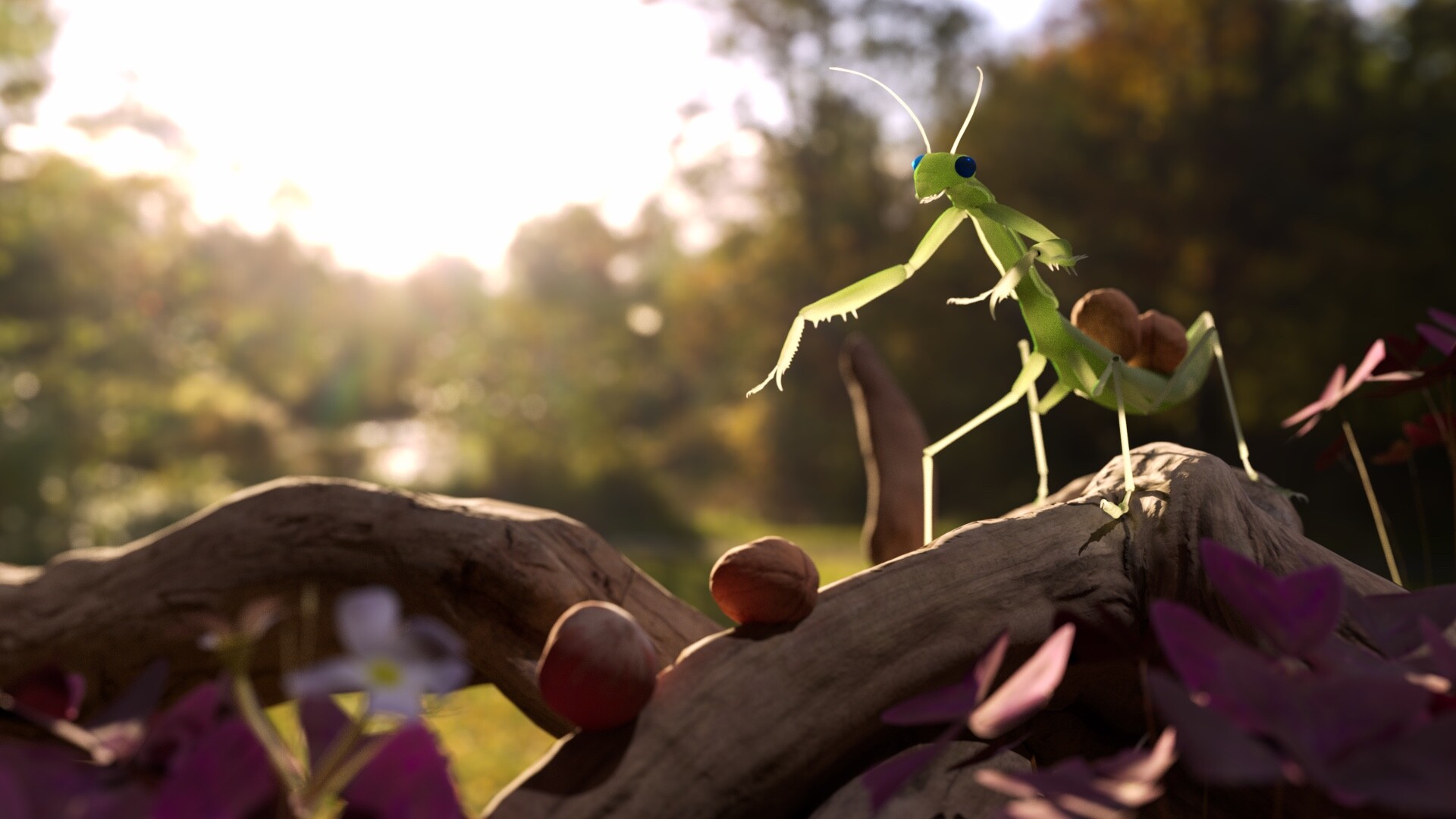 ArtStation - Praying Mantis