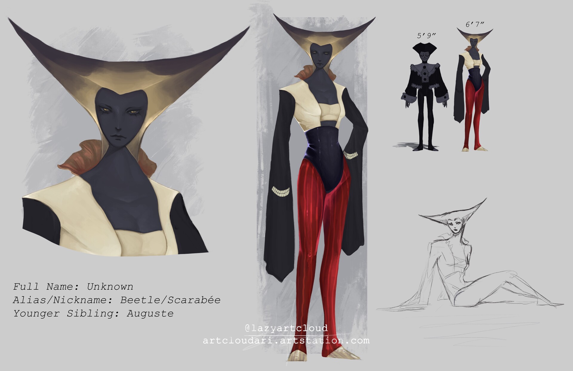ArtStation - “Beetle”-Character design