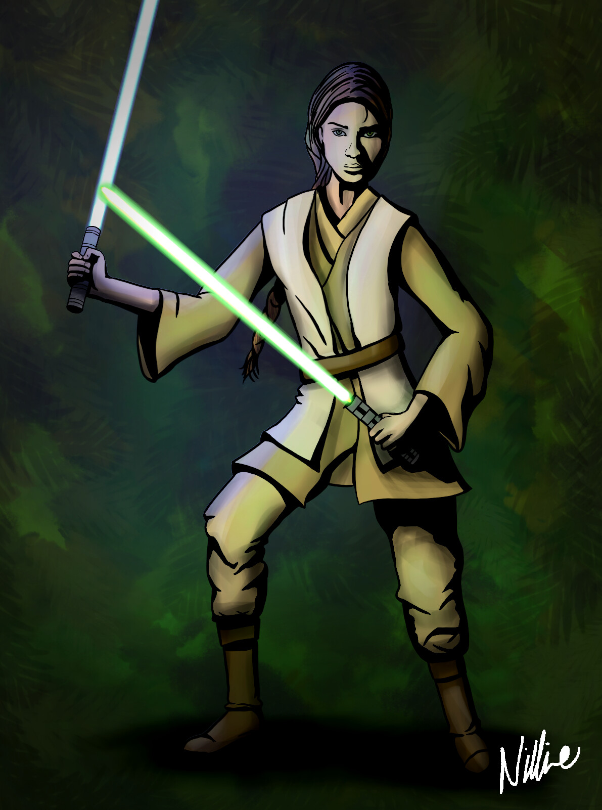 ArtStation - Dual Jedi