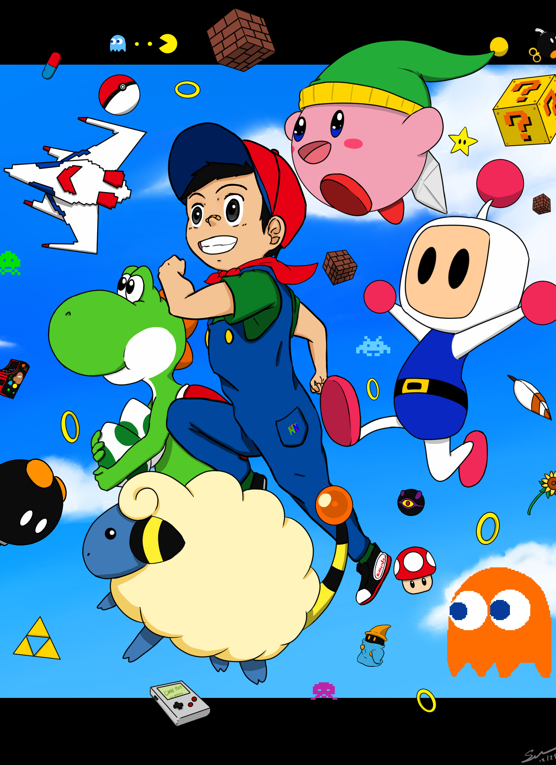 ArtStation - Nintendo boy