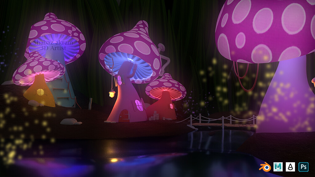 ArtStation - Mashroom