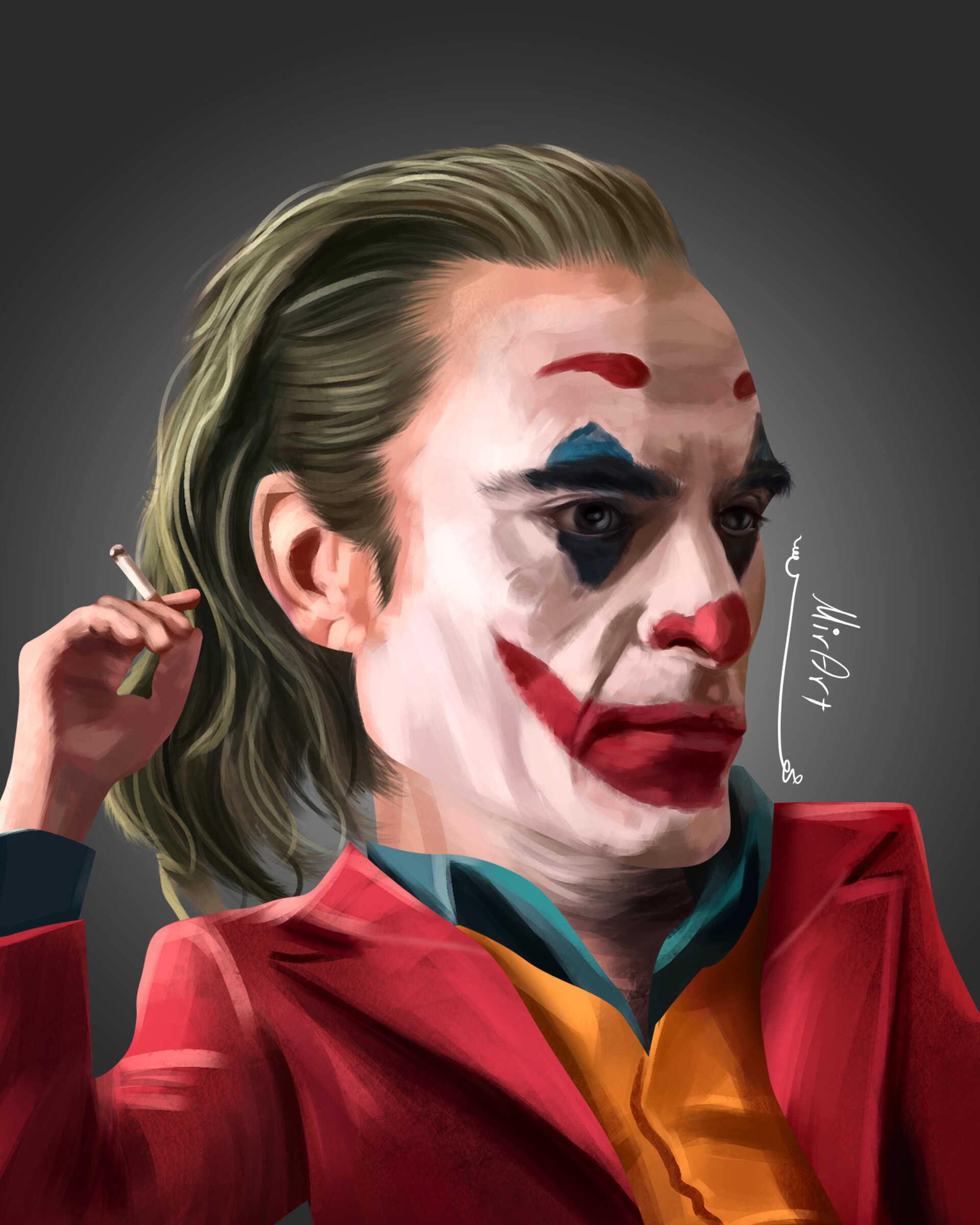 ArtStation - Joker Character Design Illustration