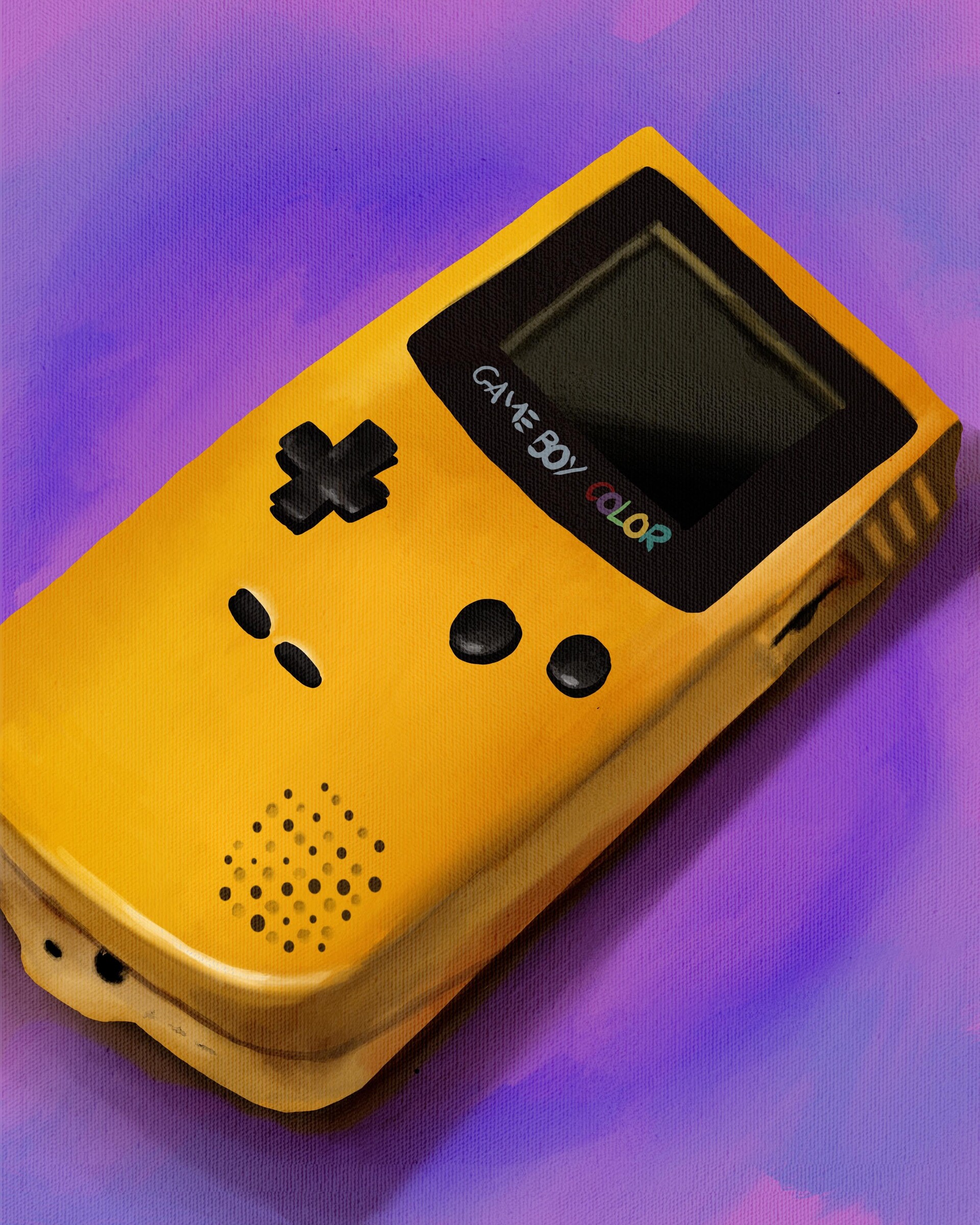 ArtStation - Gameboy Colour