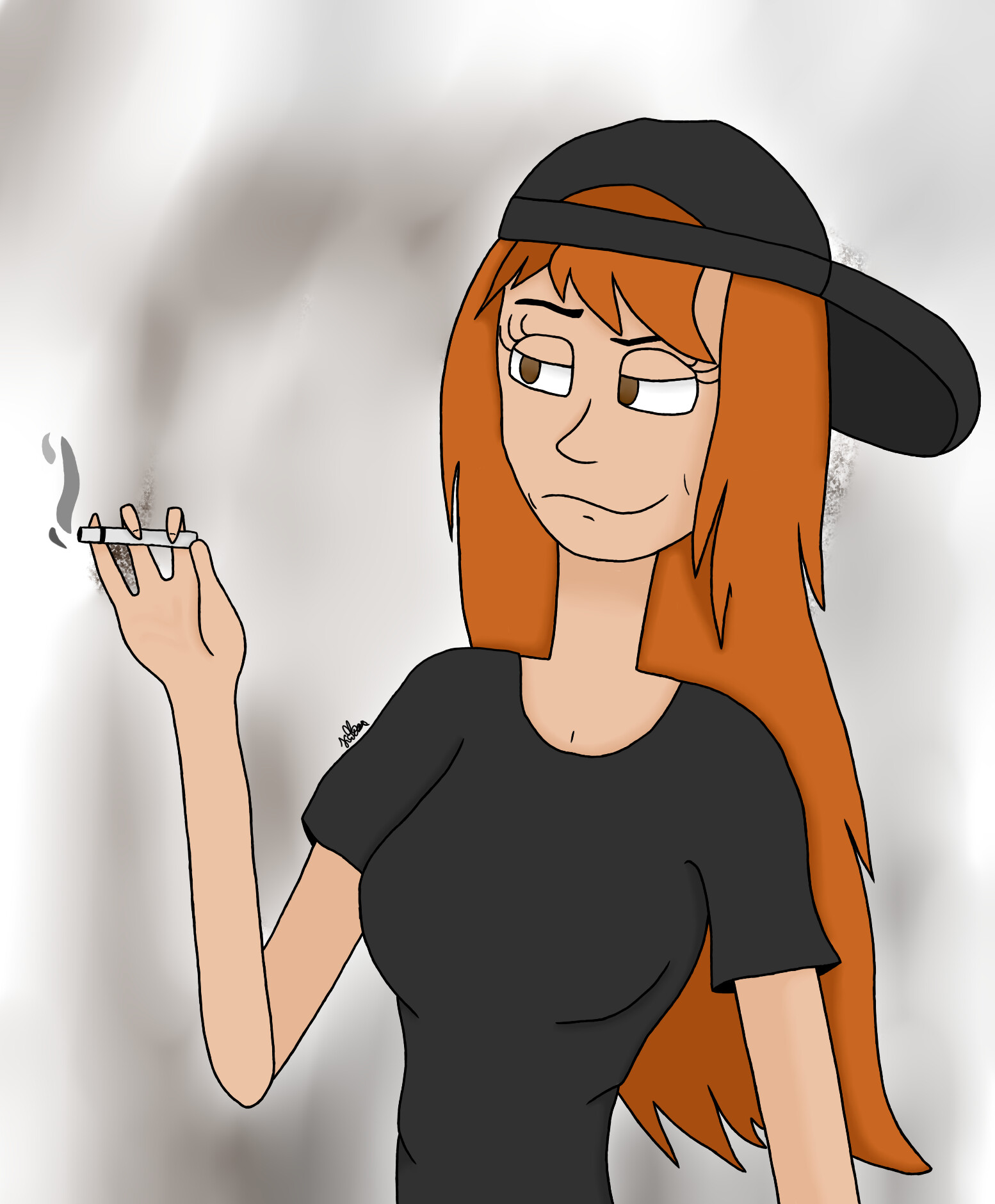 ArtStation - Smoking