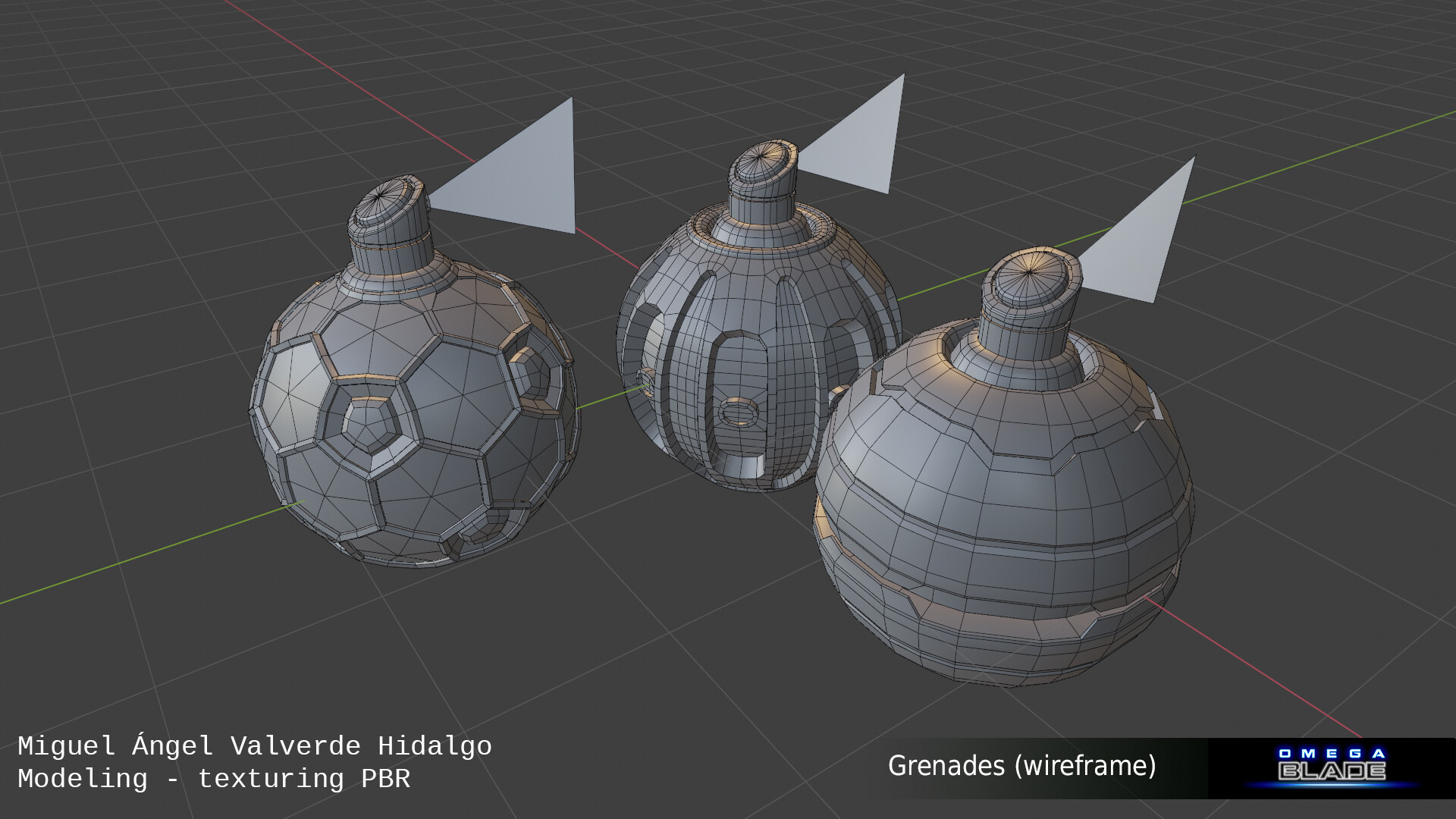 Miguel Ángel Valverde - OMEGA BLADE - Weapons