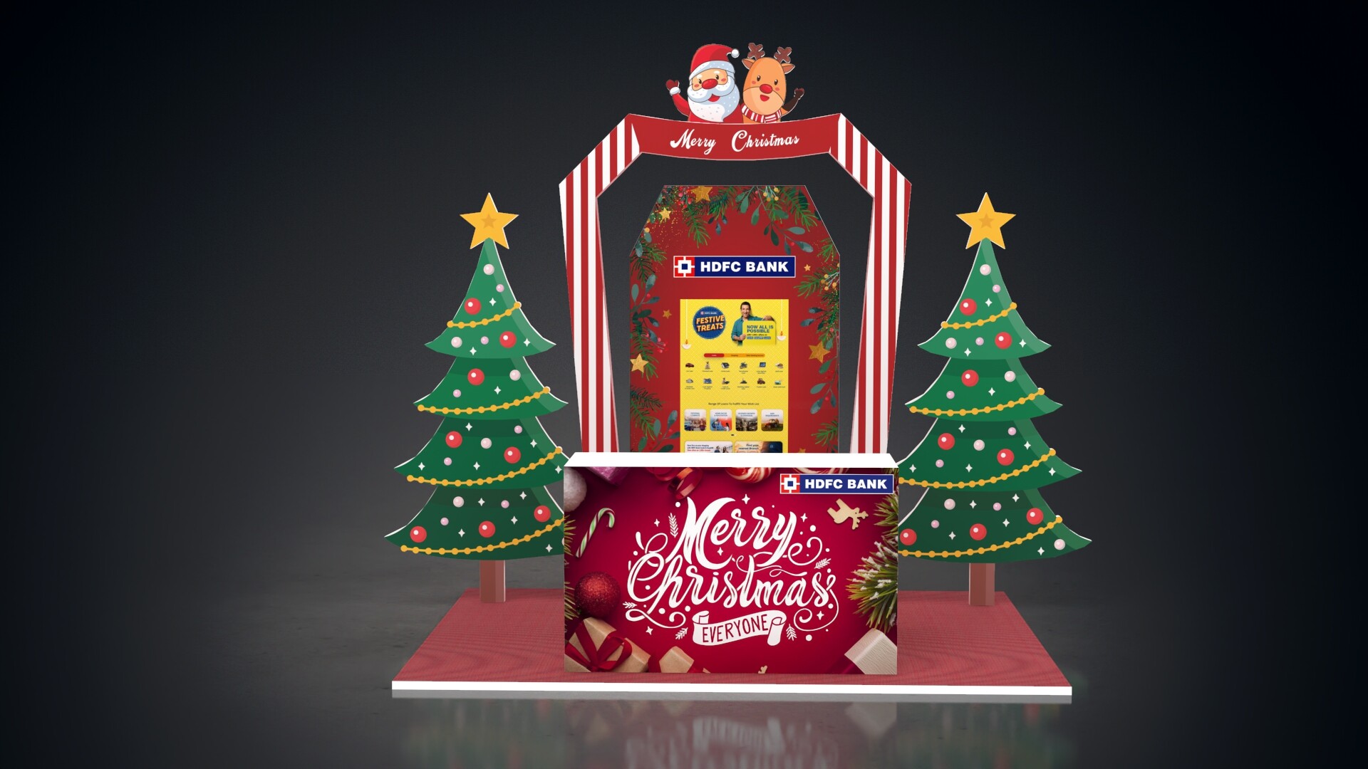ArtStation - HDFC PROMOTIONAL STALL