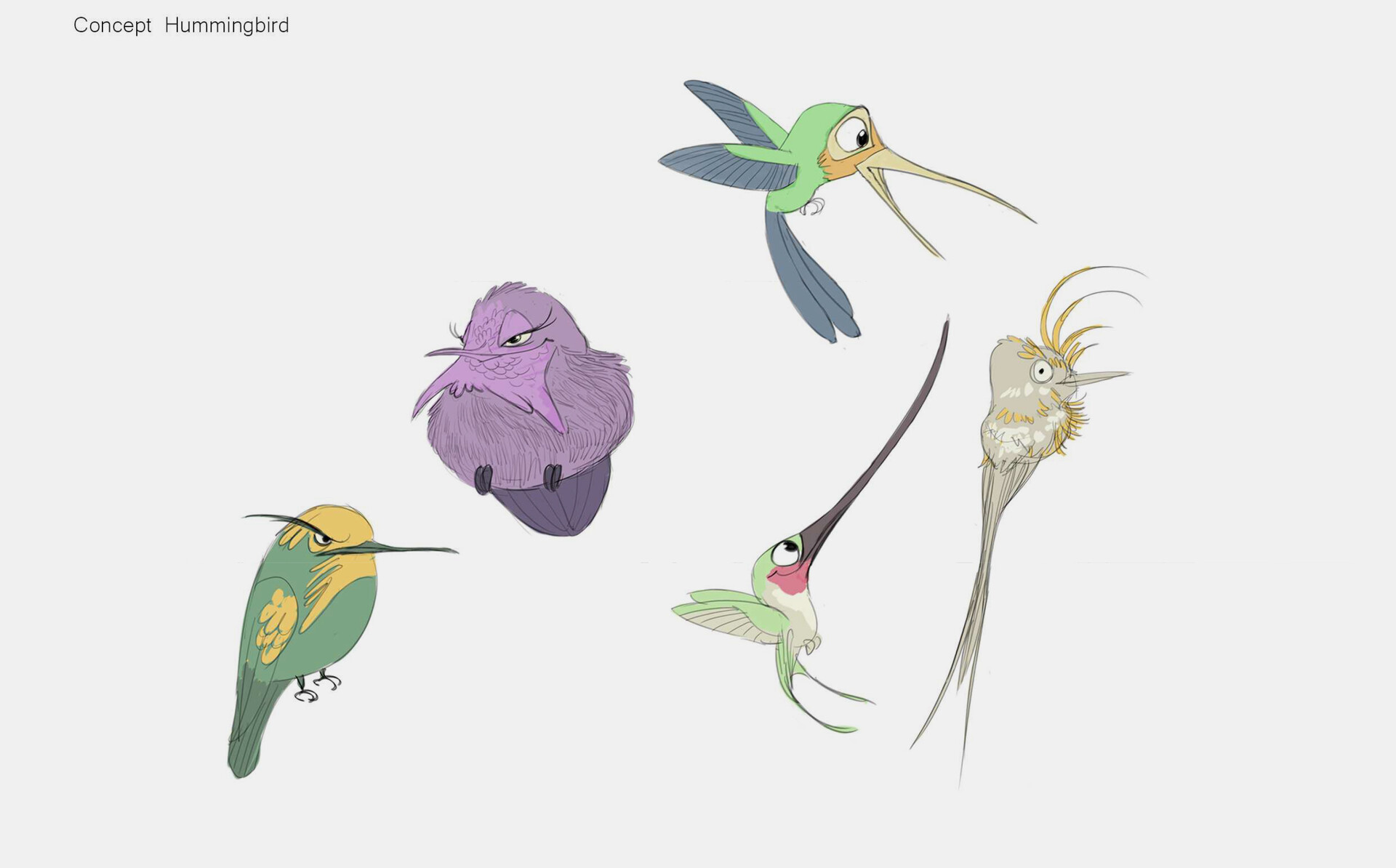 ArtStation - Concept Hummingbird