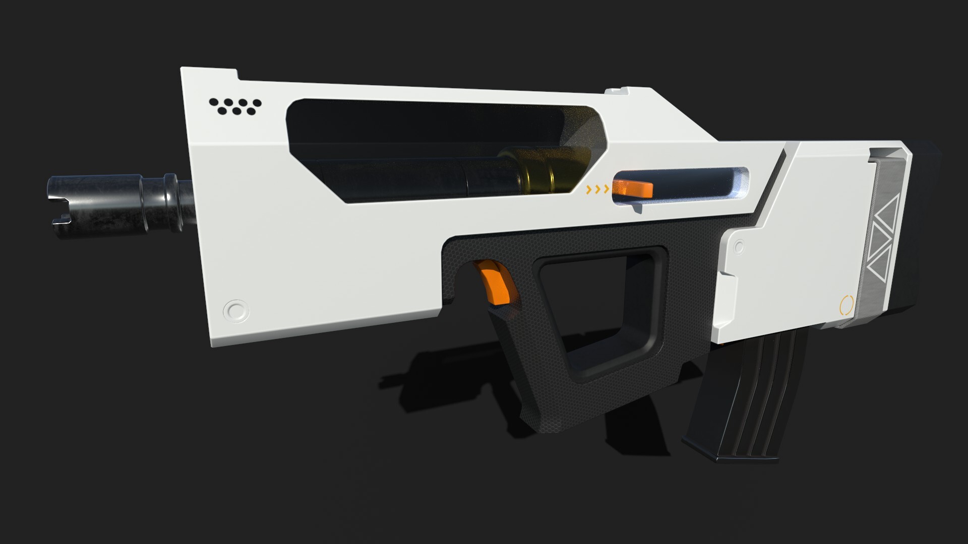 ArtStation - Futuristic rifle, Ignas Augustauskas