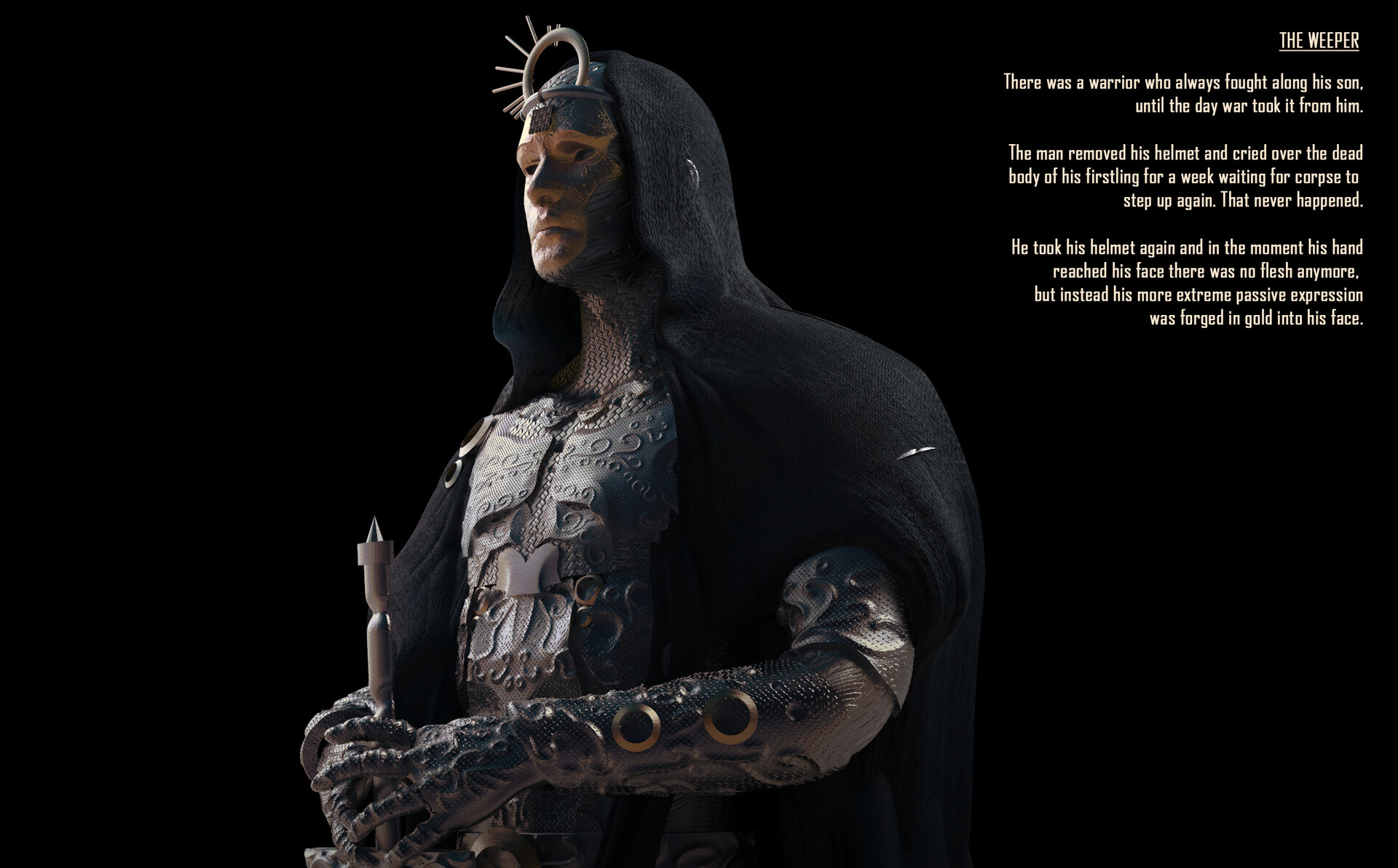 ArtStation - The Weeper, Mario González Alfaya