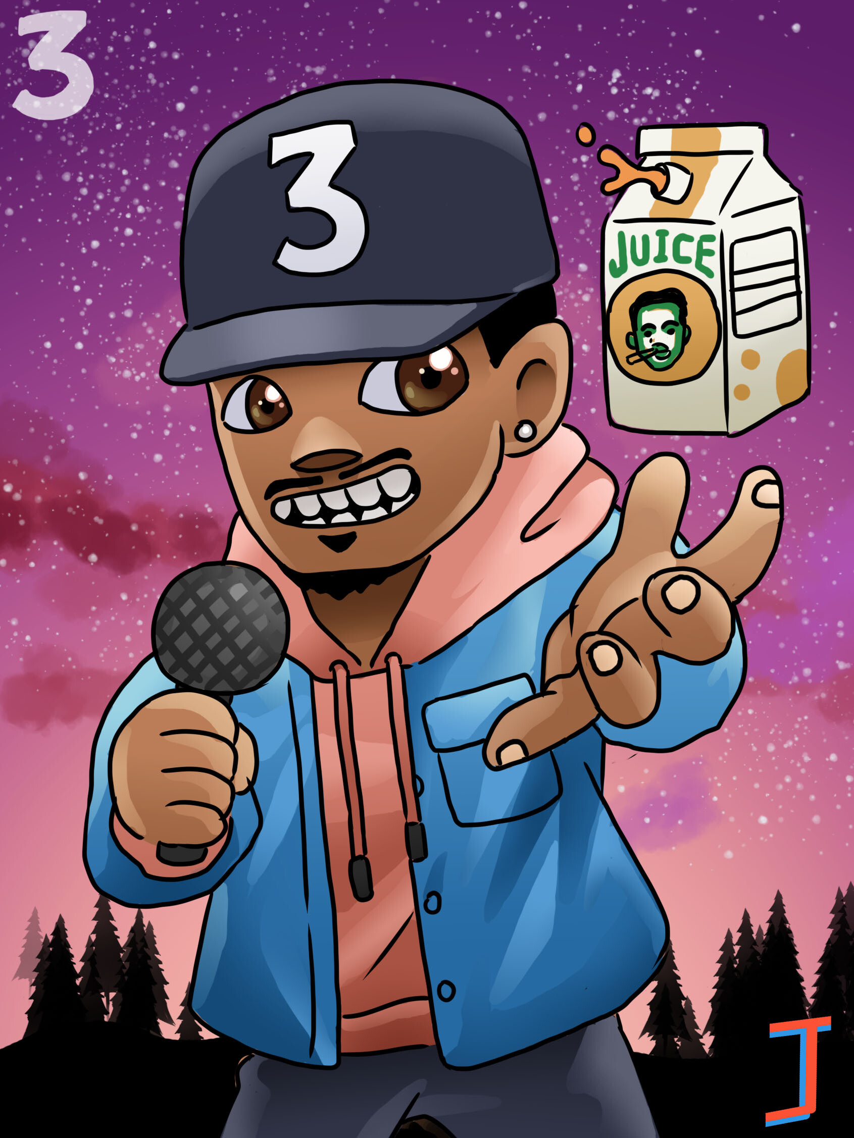 ArtStation - Chance the Rapper