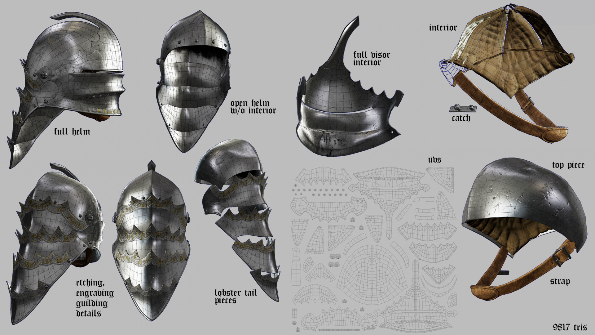 Jozsef Laszlo - My custom bevorless sallet