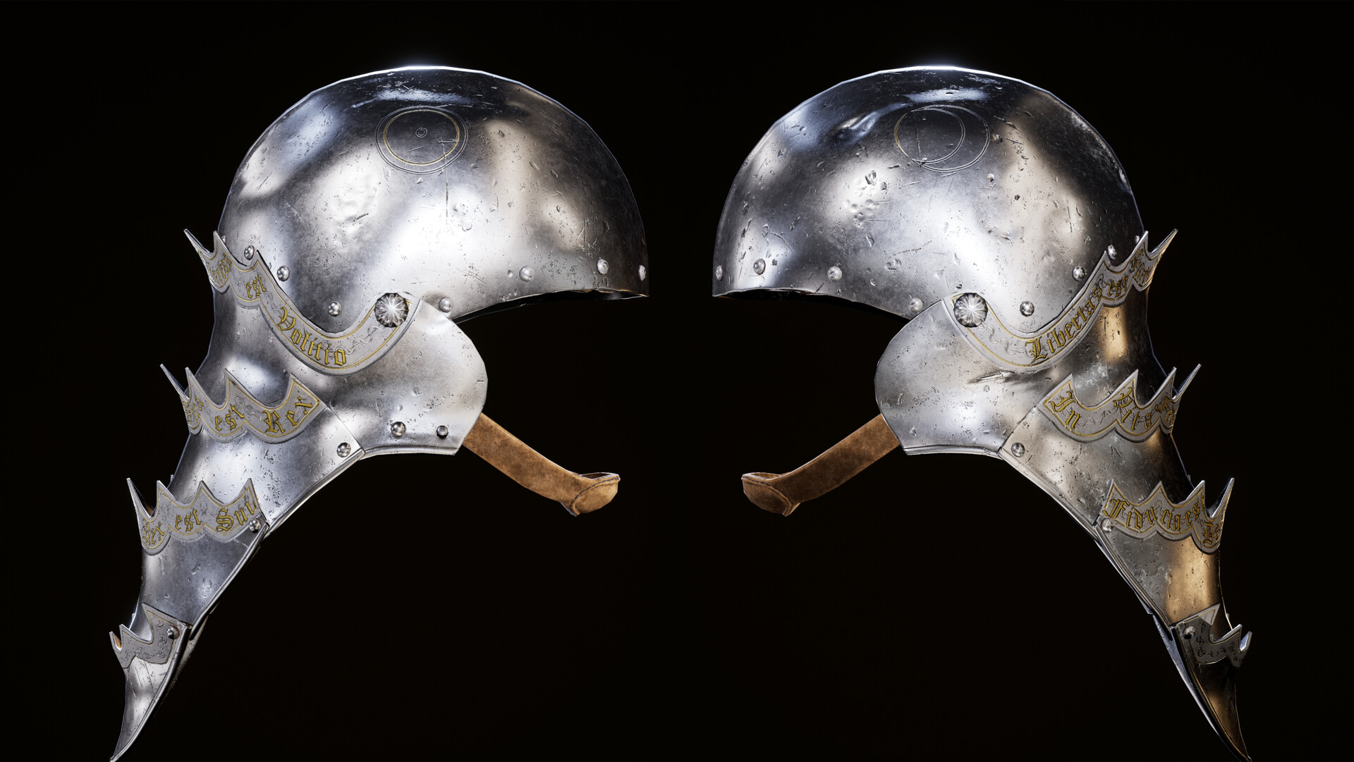 Jozsef Laszlo - My custom bevorless sallet