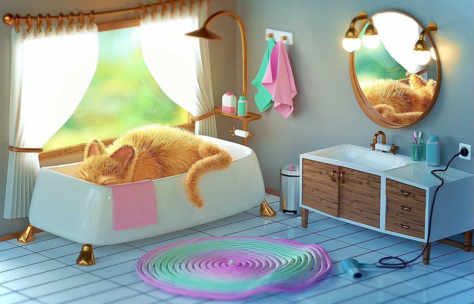 ArtStation - Cat Nap