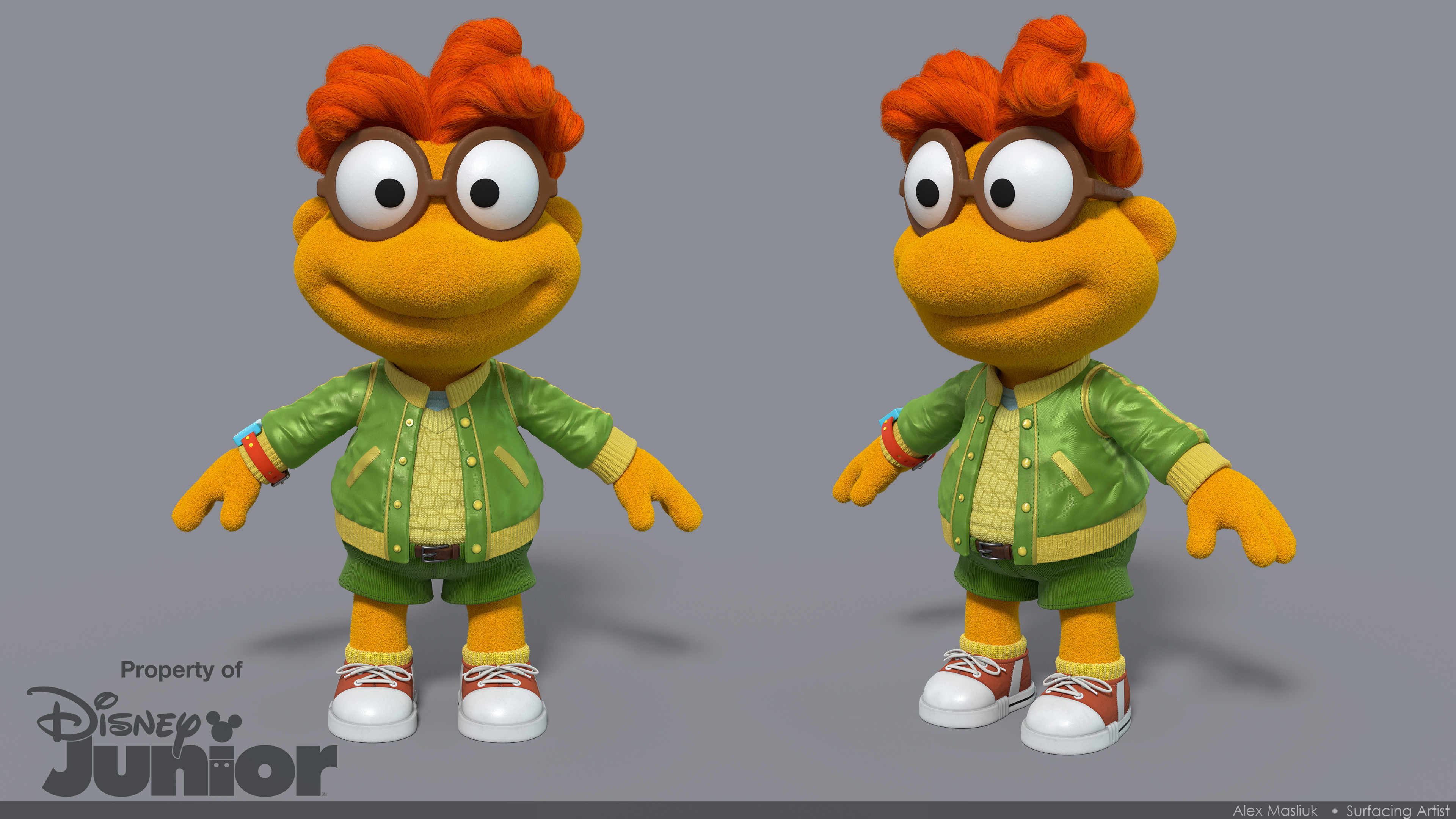 Muppets Scooter And Skeeter