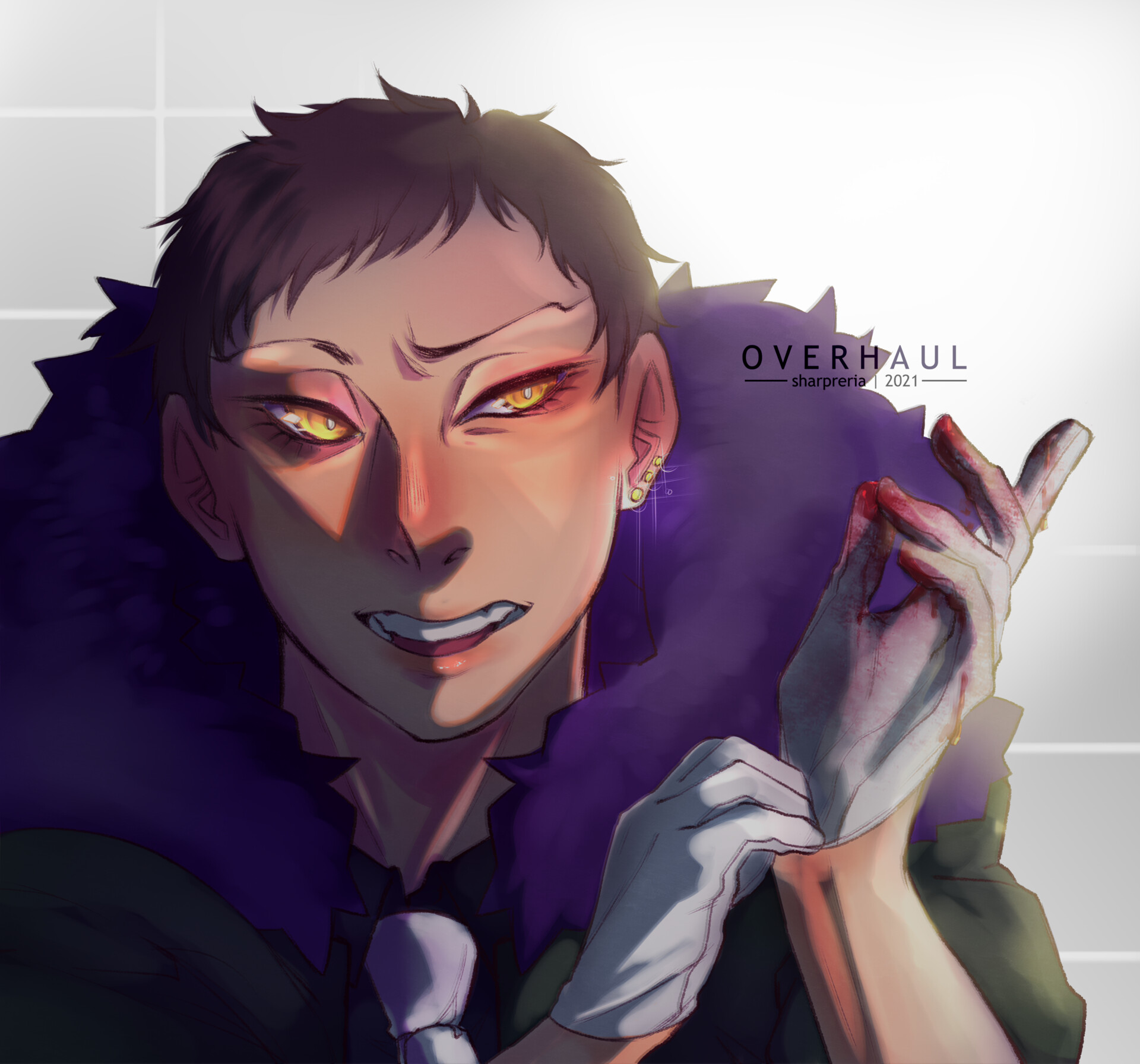 ArtStation - 【 Fanart 】Overhaul (BNHA)