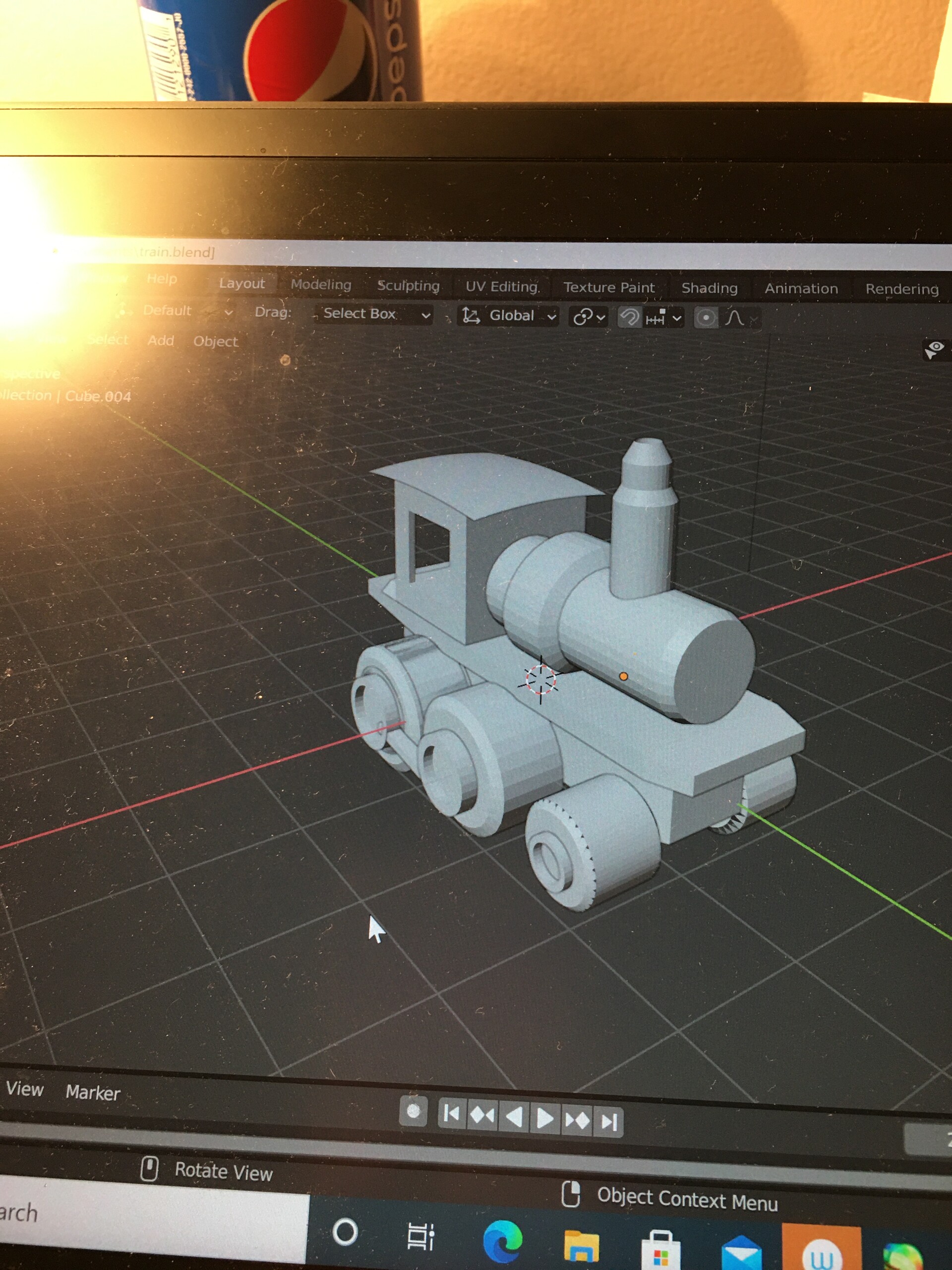 ArtStation - 3D train