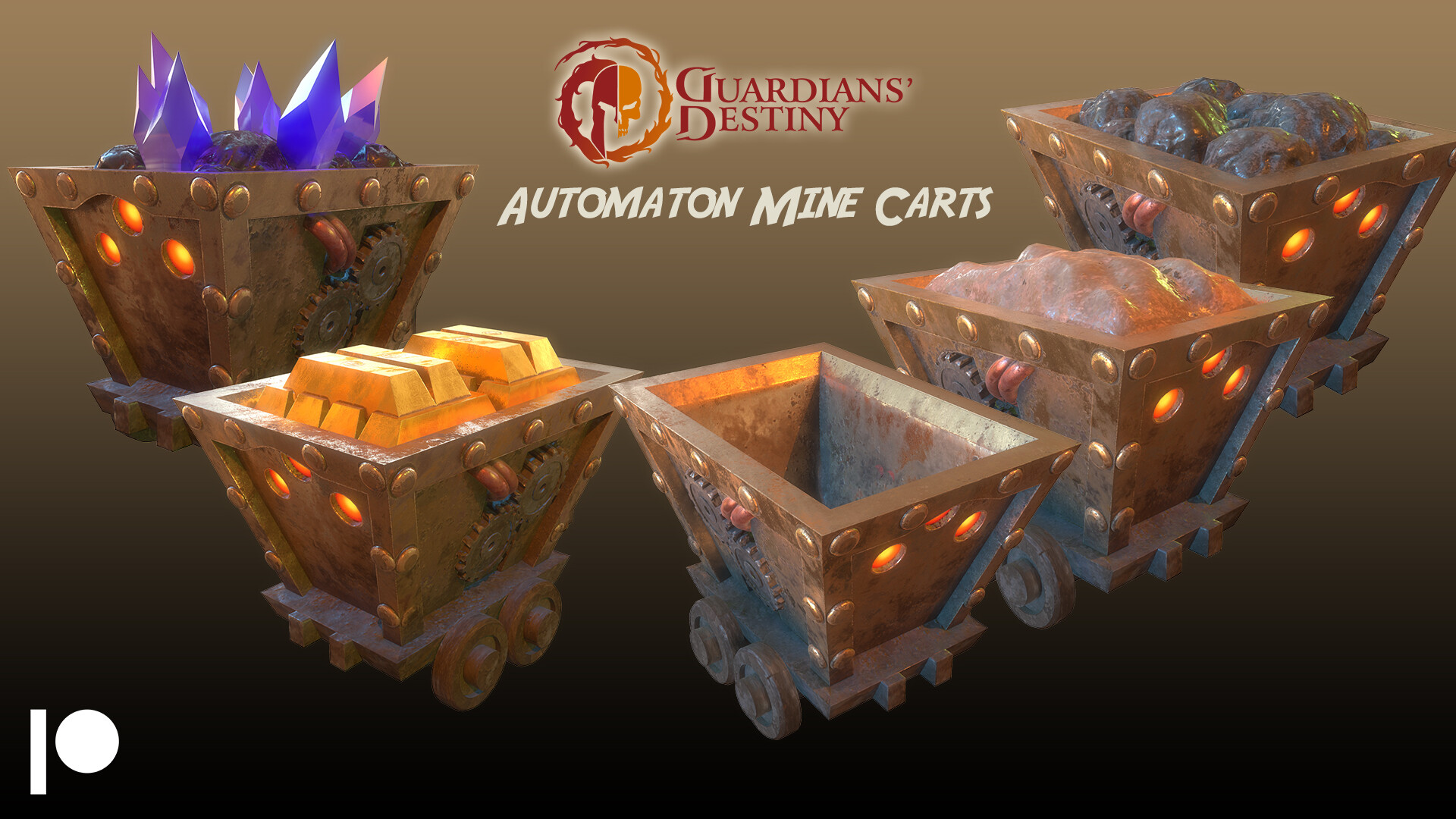 ArtStation - Automaton Mine Carts