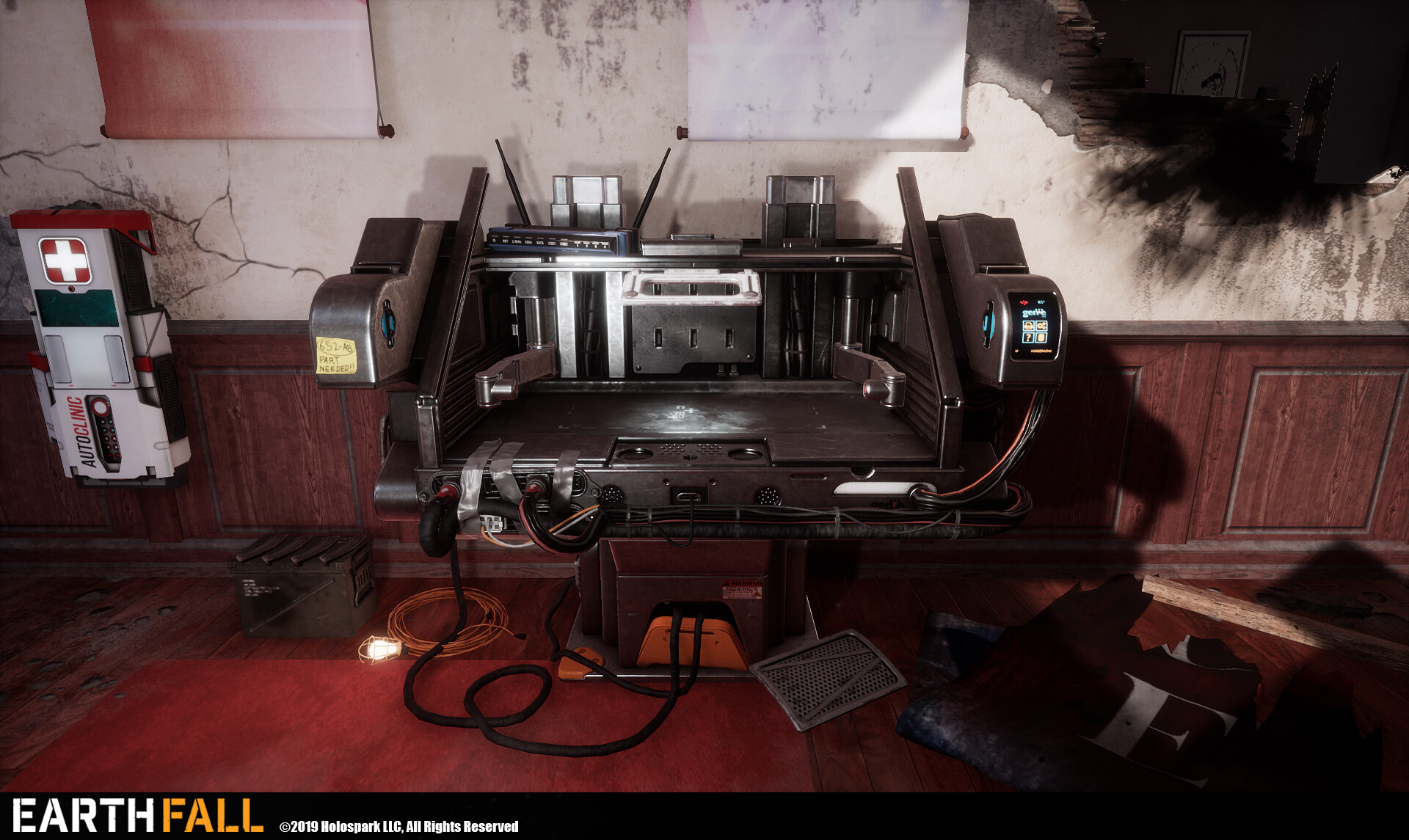 Terry Hopfenspirger - 3D Weapons Printer and Perk Stations - Earthfall