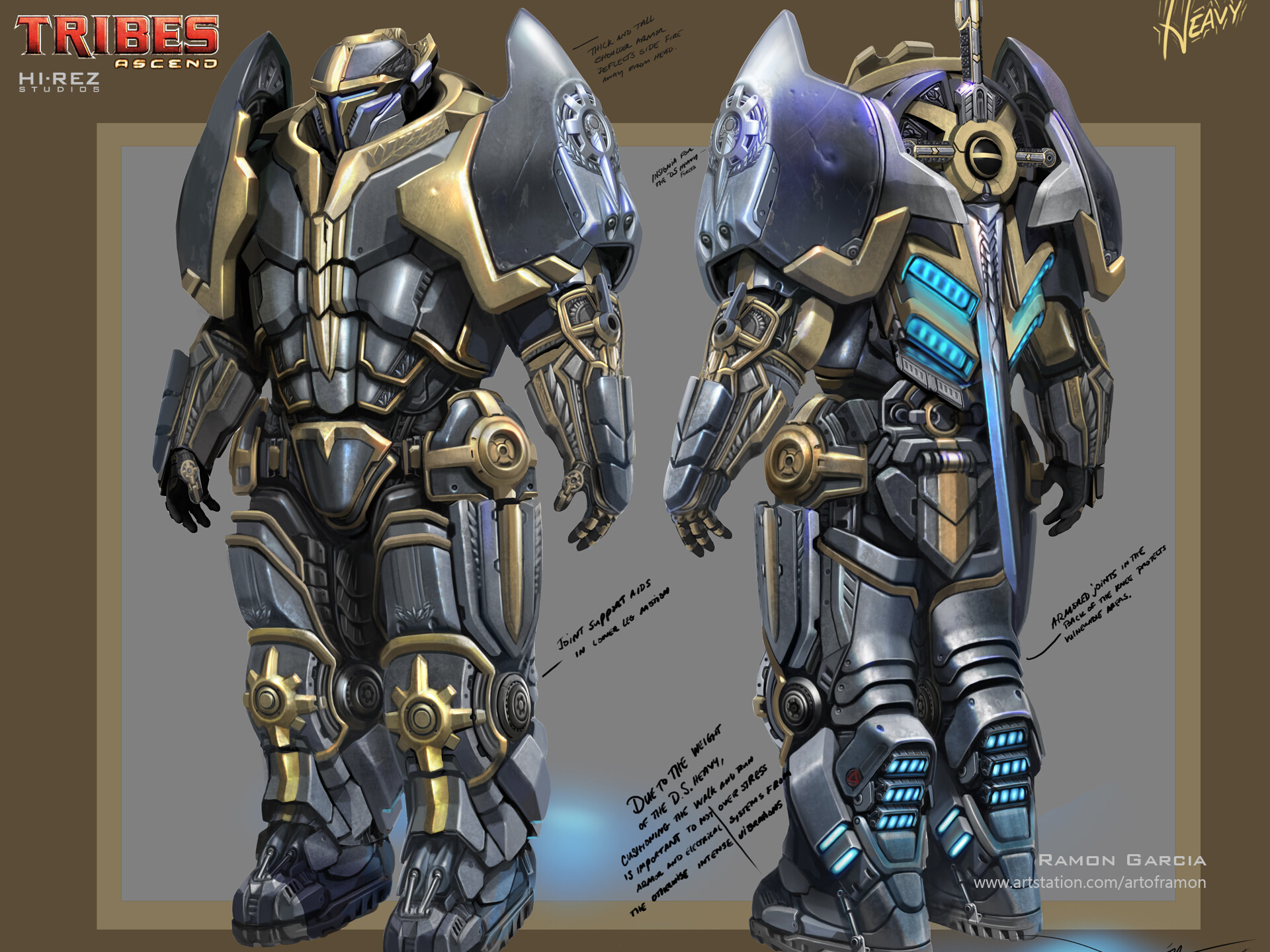 ArtStation - Diamond Sword Heavy Concept