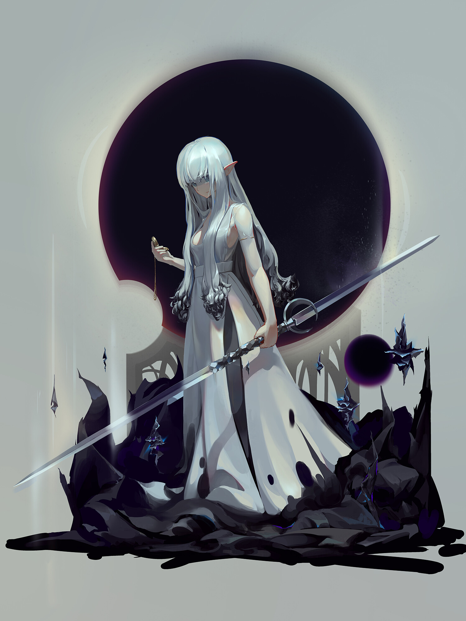 ArtStation - solar eclipse